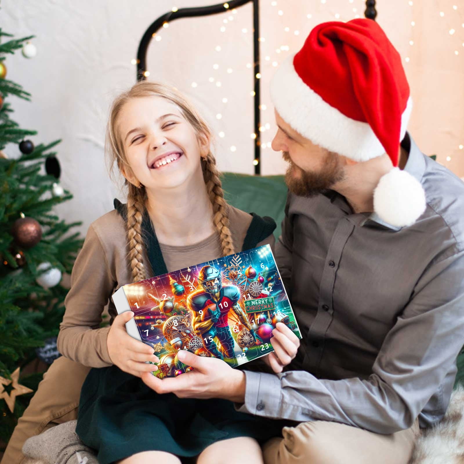 Yatbbeixxx Rugby Advent Calendar Christmas Christmas Toys Countdown 24 ...