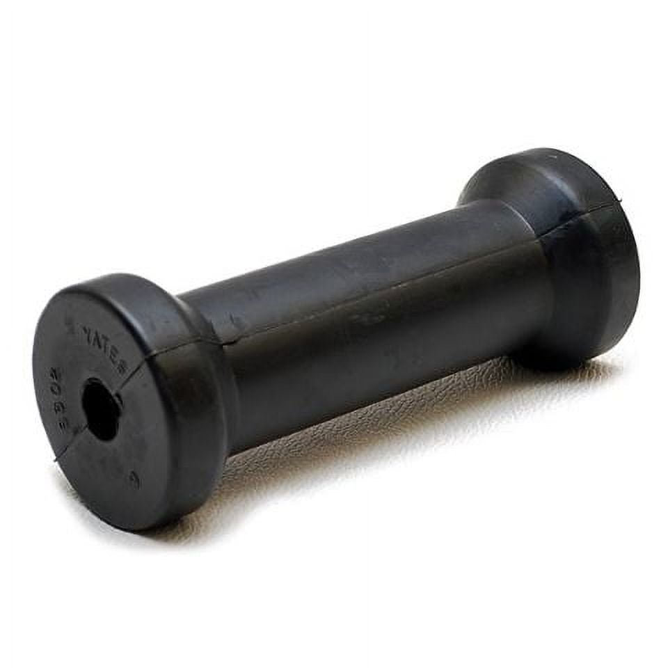 Yates Boat Trailer Spool Roller | 3 x 7 1/2 Inch Black Rubber - Walmart.com