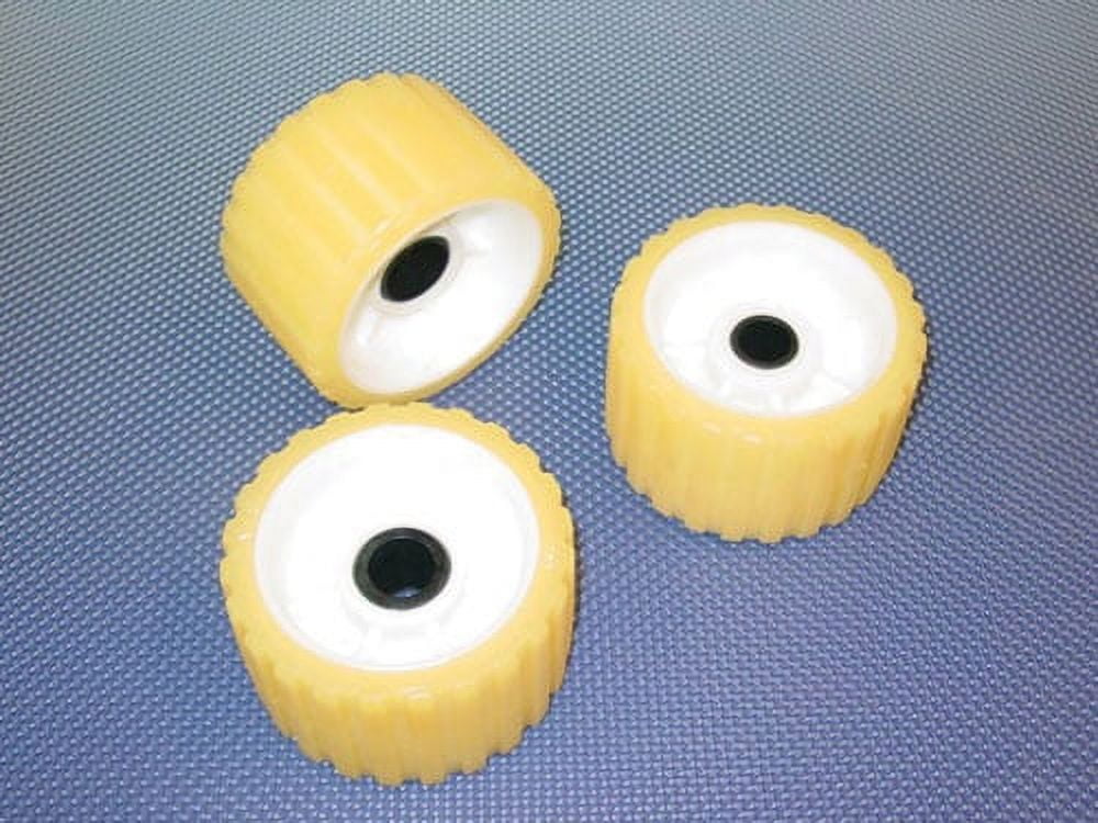 Yates Rubber 500YW-6P Trp Rib Roller 5" X 3/4" - Walmart.com