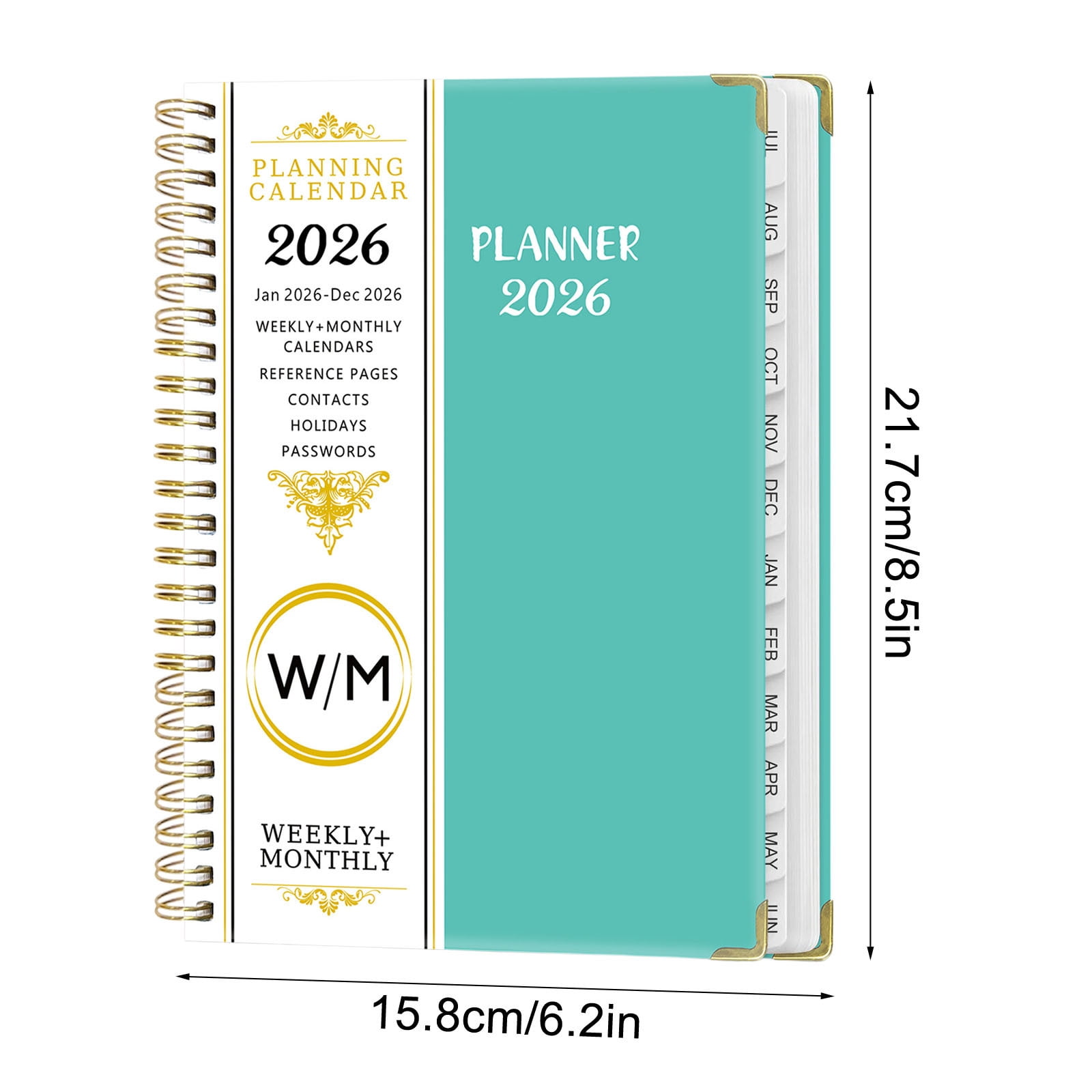 Yatlte 2026 Appointment Book Planner, January 2026 - December 2026, 6.2" x 8.5", Flexible Cover ...