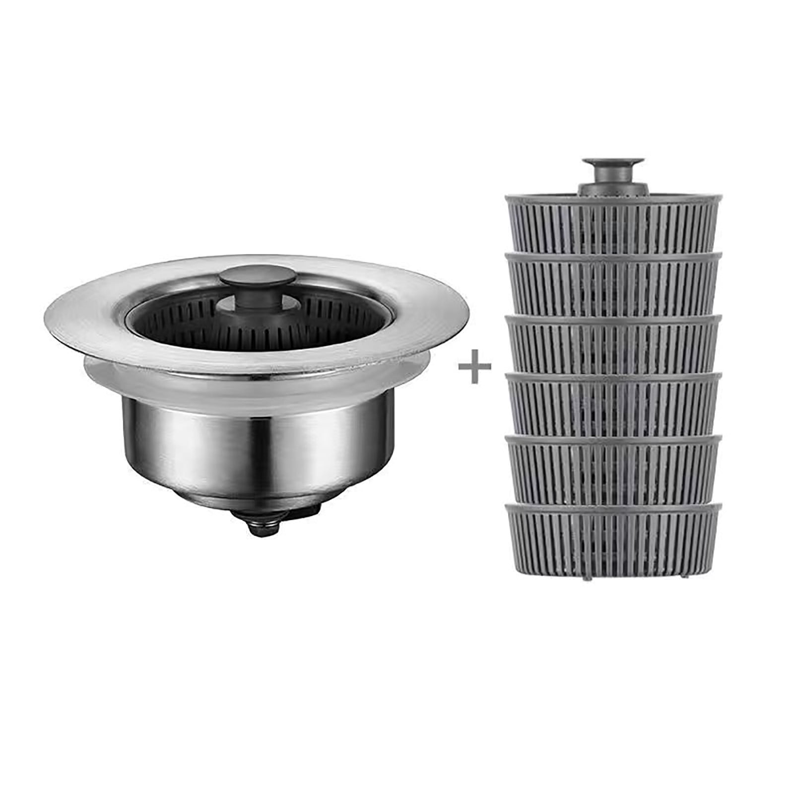 Yatlte 3-in-1 Kitchen Sink Drain Filter Pop-up Stopper with Filter ...