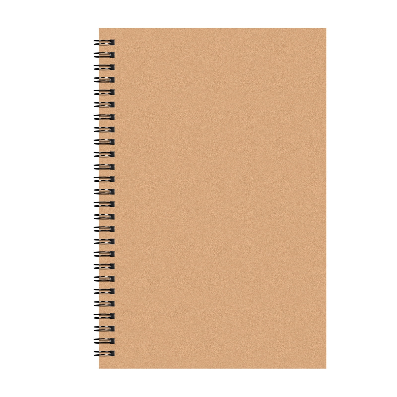 Yatlte A5 Kraft Notebooks - 60 Lined Blank Pages Eco Journal, Soft ...