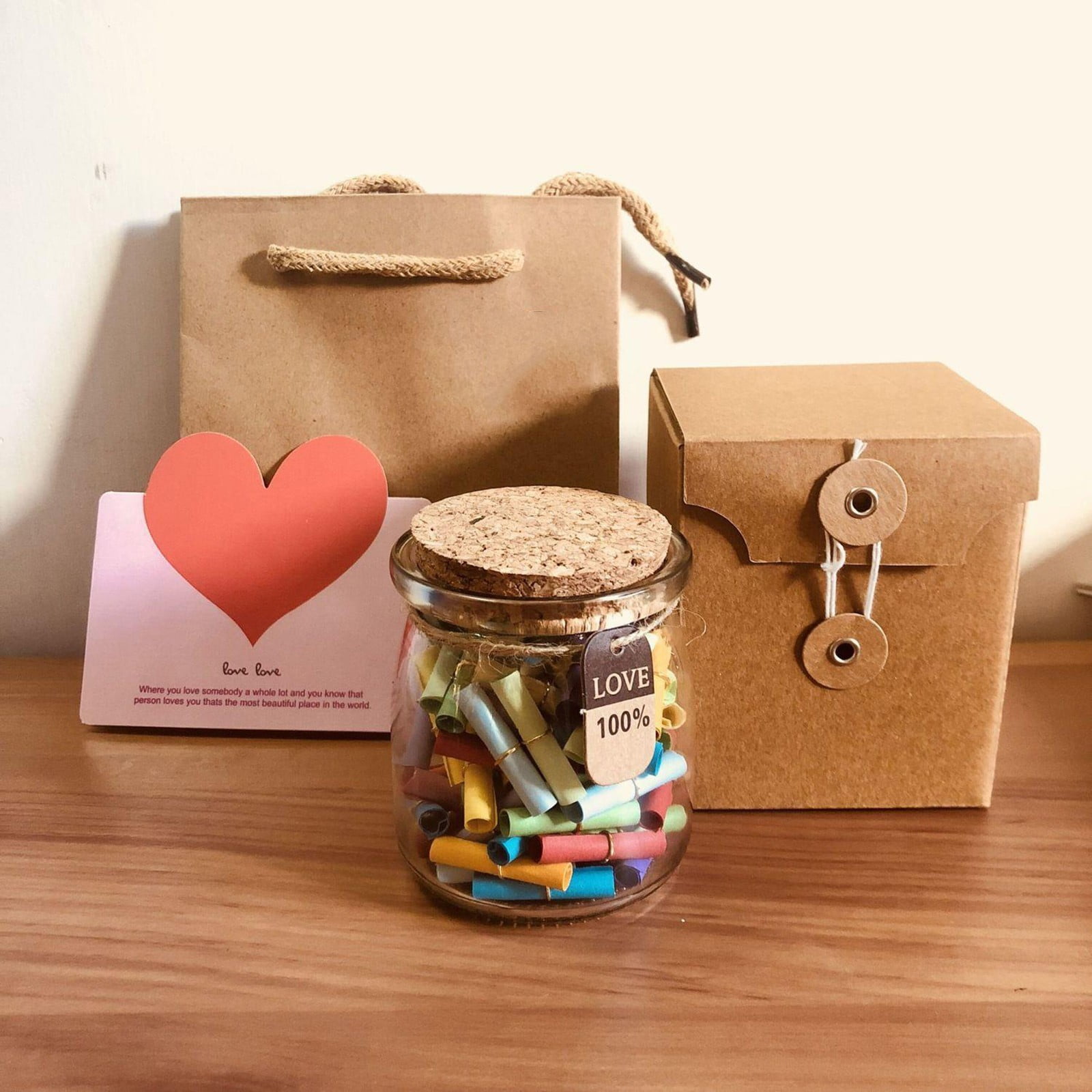 Yatlte Capsule Letters Message in a Bottle, Cute Things Gifts for ...