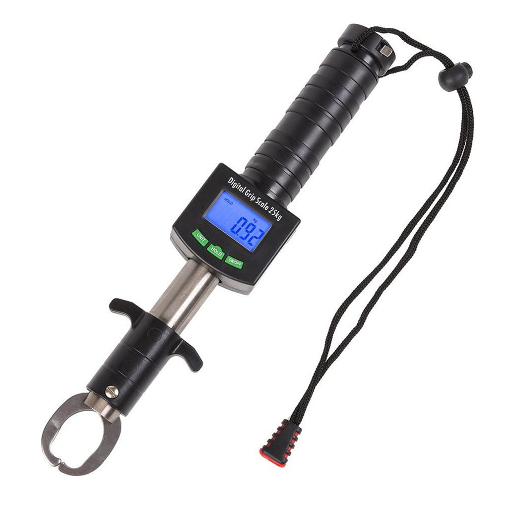 Yatlte Digital Fish Scale with Fish Lip Gripper, Non-Slip Handle, Fish ...