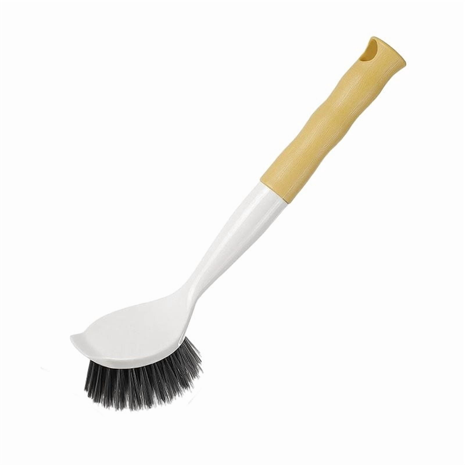 Yatlte Dish Brush with Built-in Scraper - Kitchen Brushes for Cleaning ...