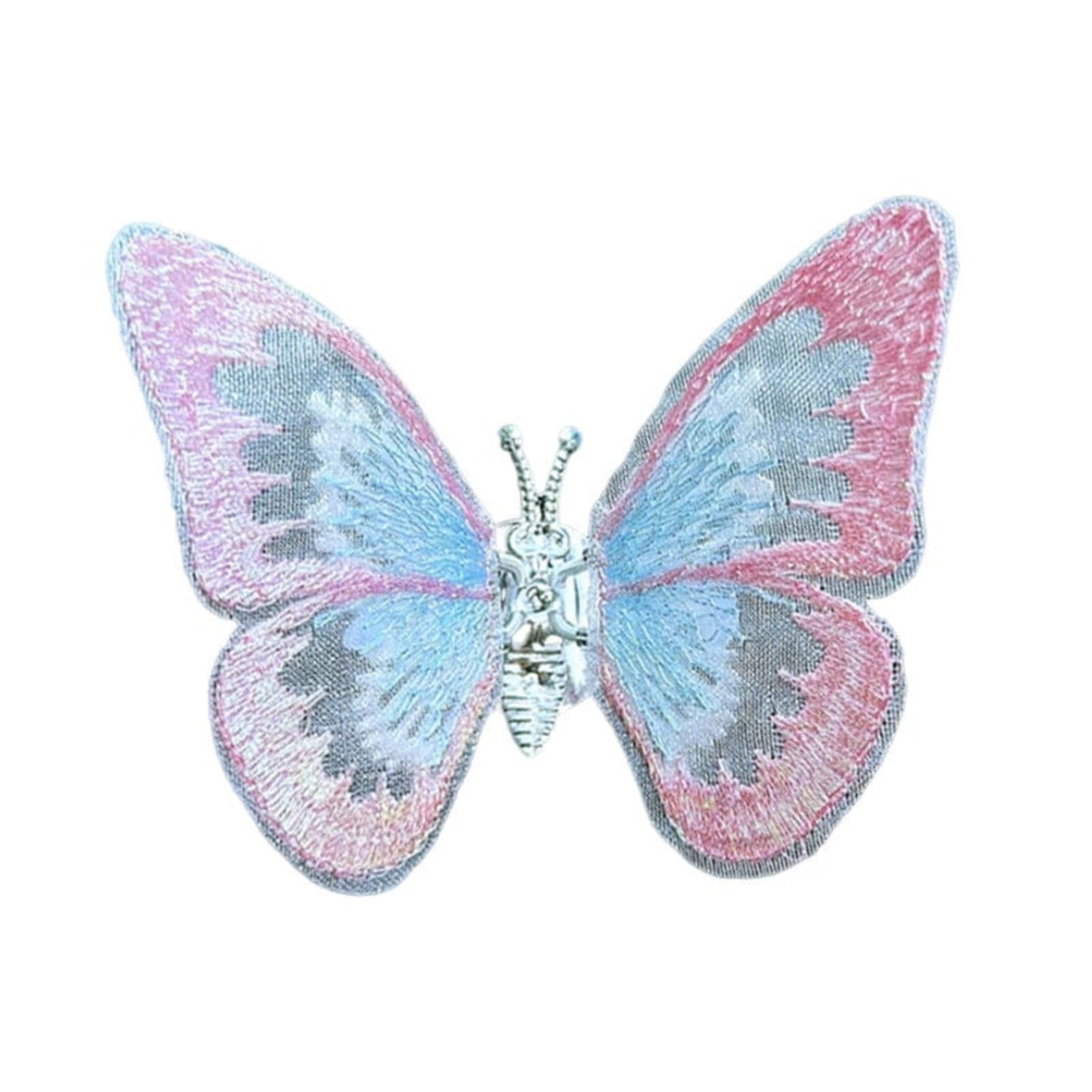 Yatlte Embroidered Butterflys Car Butterflys, Moving Embroidered ...