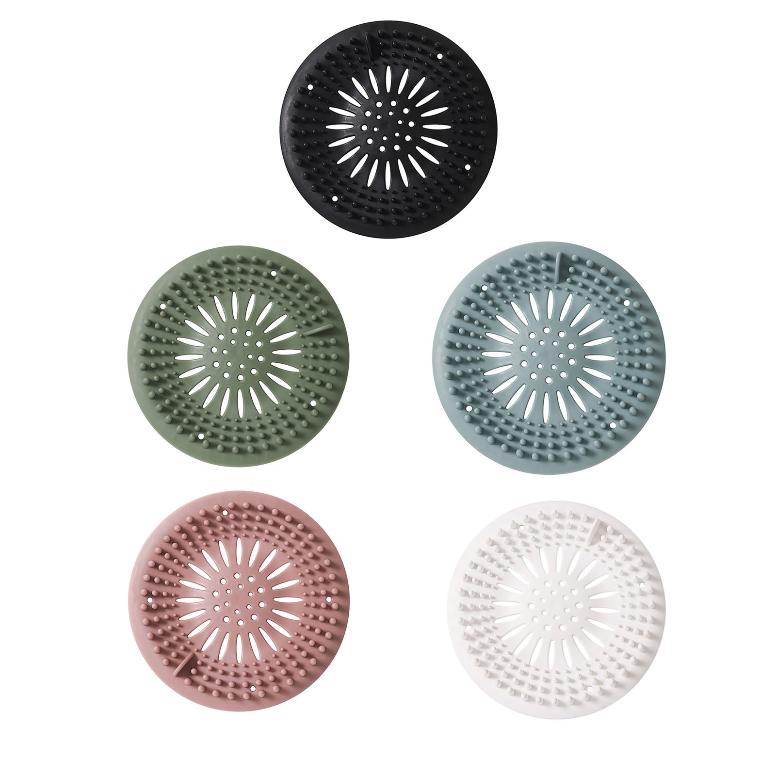 Yatlte Floor Drain Sticker, Shower Drain Hair Catcher, Hair Drain ...