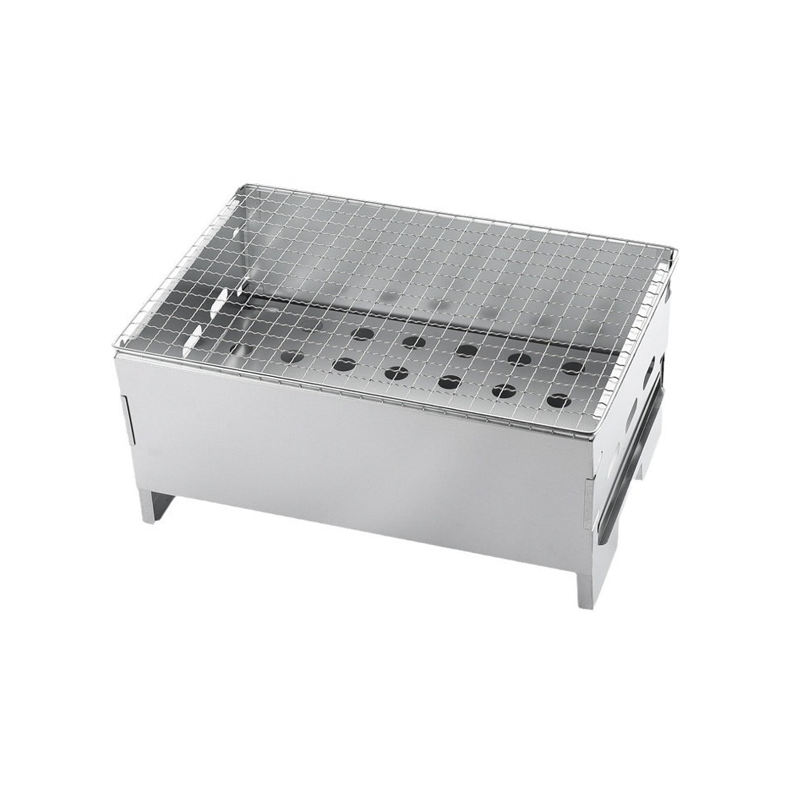 Yatlte Folding Charcoal BBQ Grill, Compact and Lightweight BBQ Grill, Thickened Stainless Steel ...