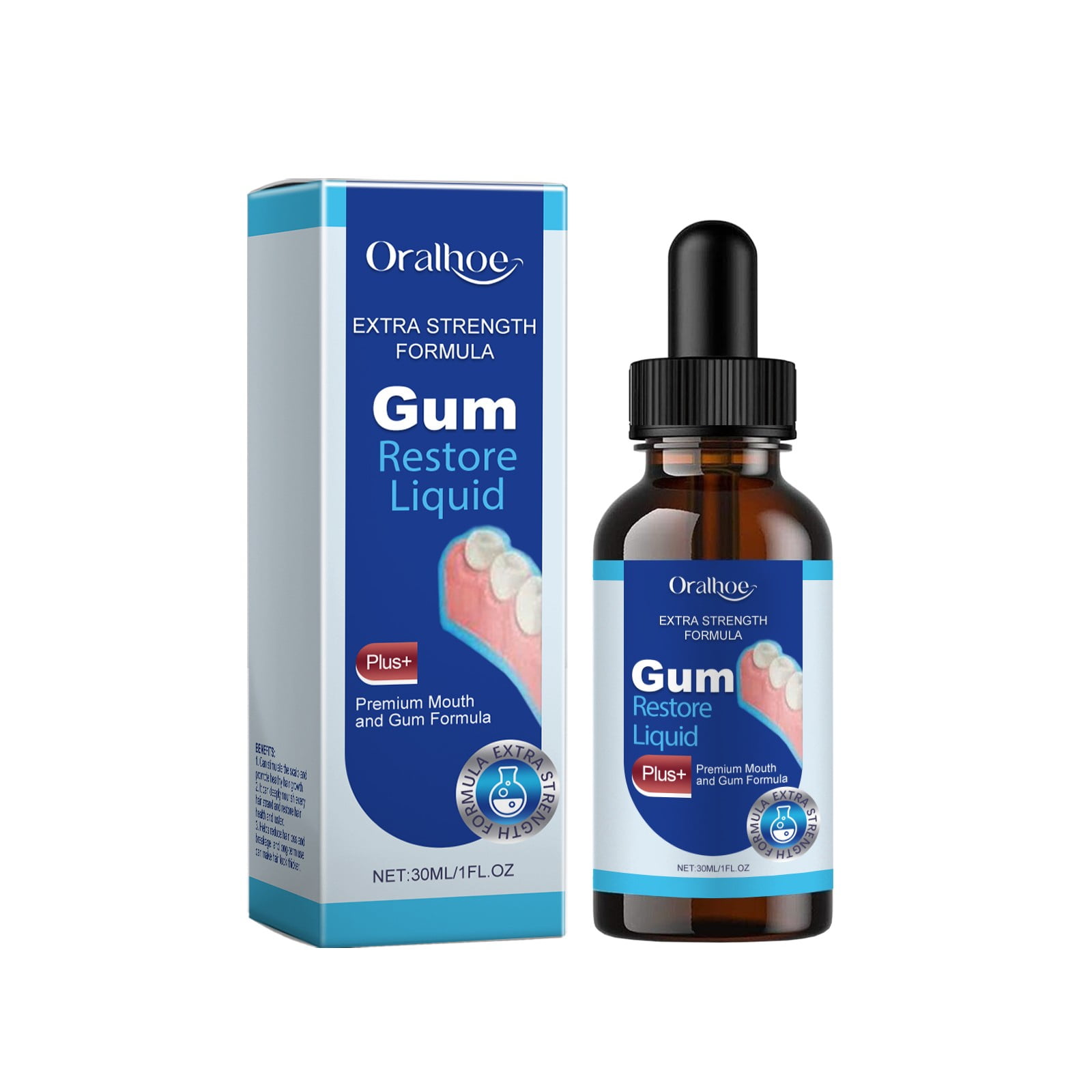 Yatlte Gum Restore Drops for Receding Gums | Natural Regrowth Treatment ...