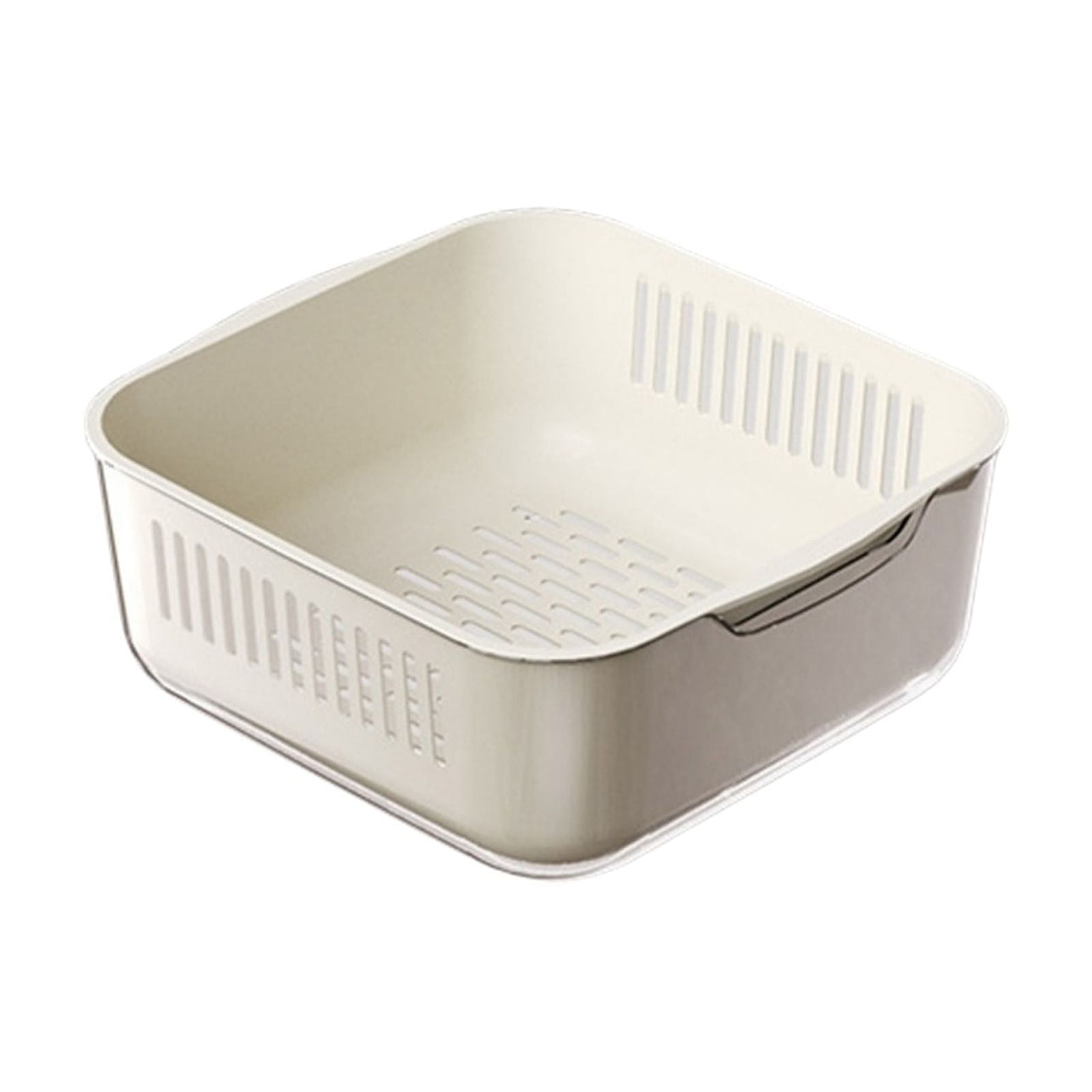 Yatlte Kitchen Colanders Bowl, Separate Double-Layer Drainage Basket, 2 ...