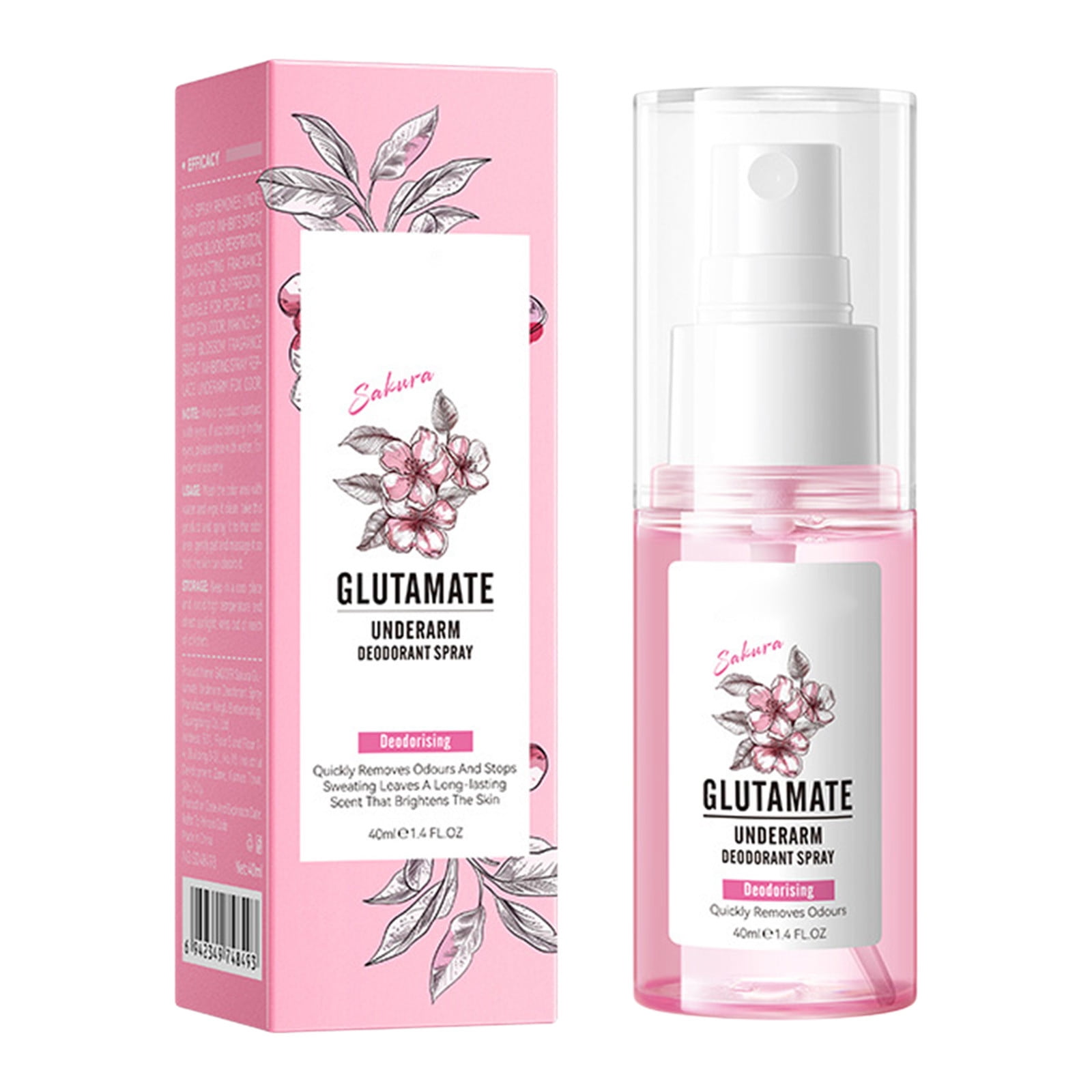 Yatlte Mineral Deodorant Spray- Unscented Body Deodorant With 24-Hour ...