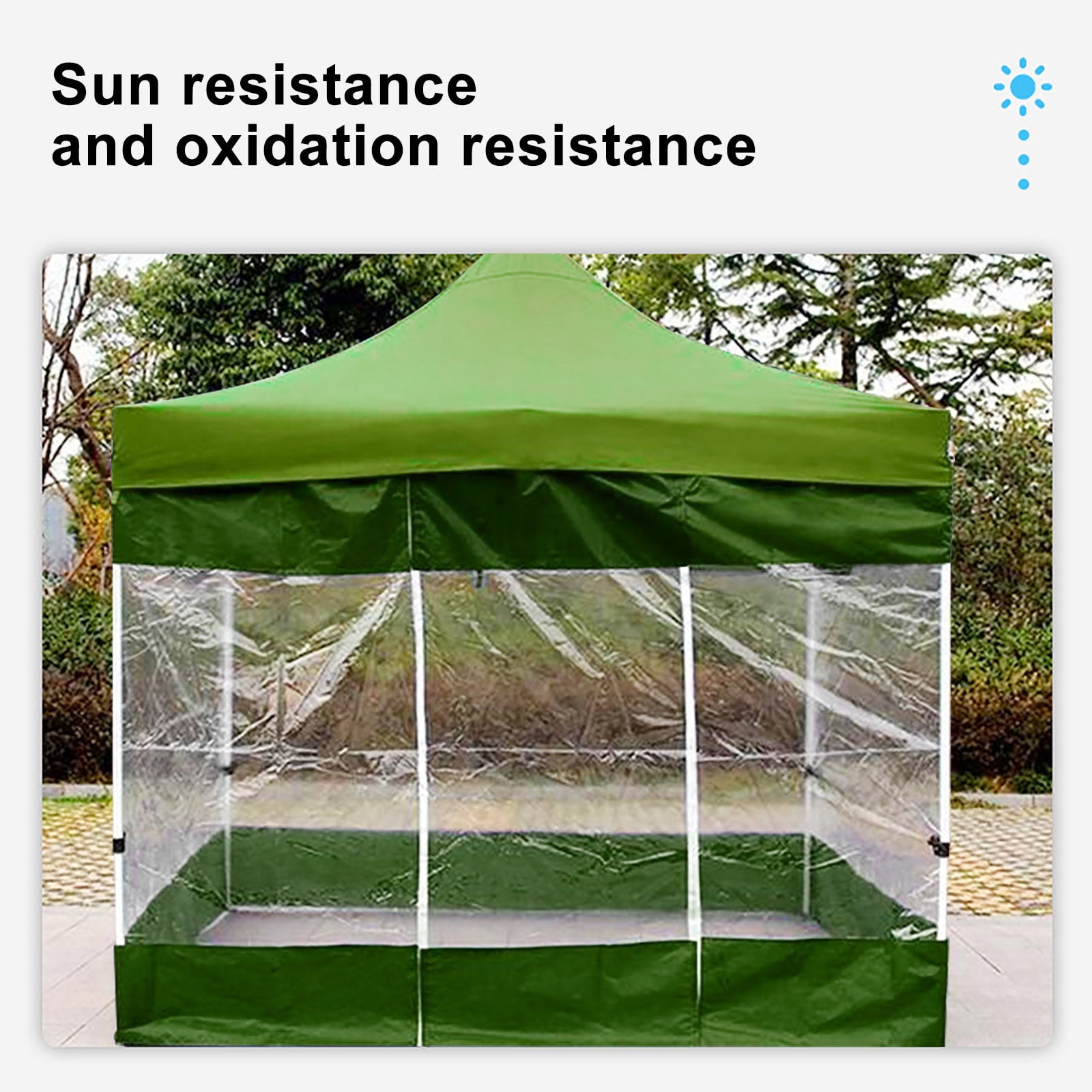Yatlte Outdoor Tent Cloth, Waterproof Rainproof Windshine Shade ...