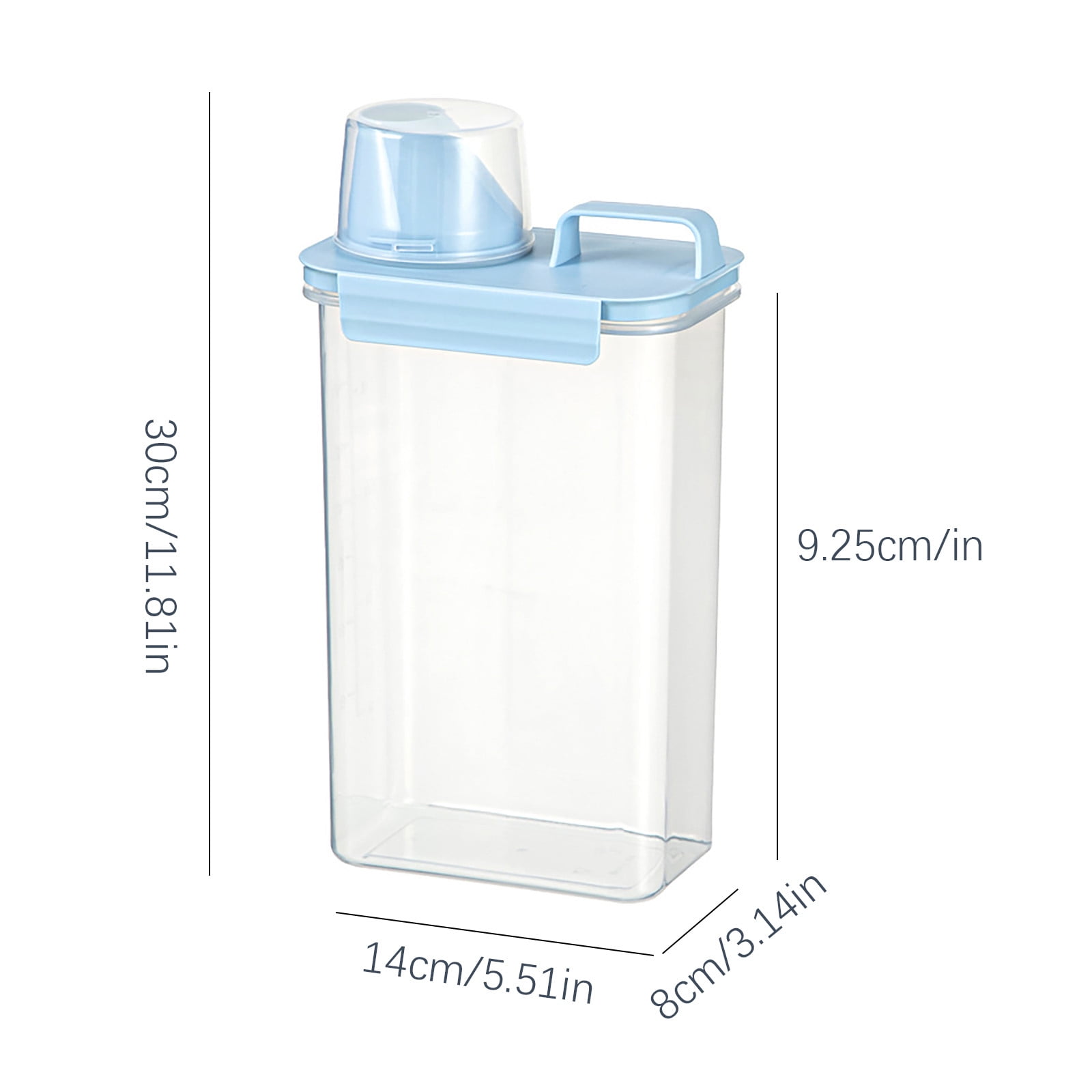 Yatlte Rice Airtight Dry Food Storage Containers, BPA Free Plastic ...