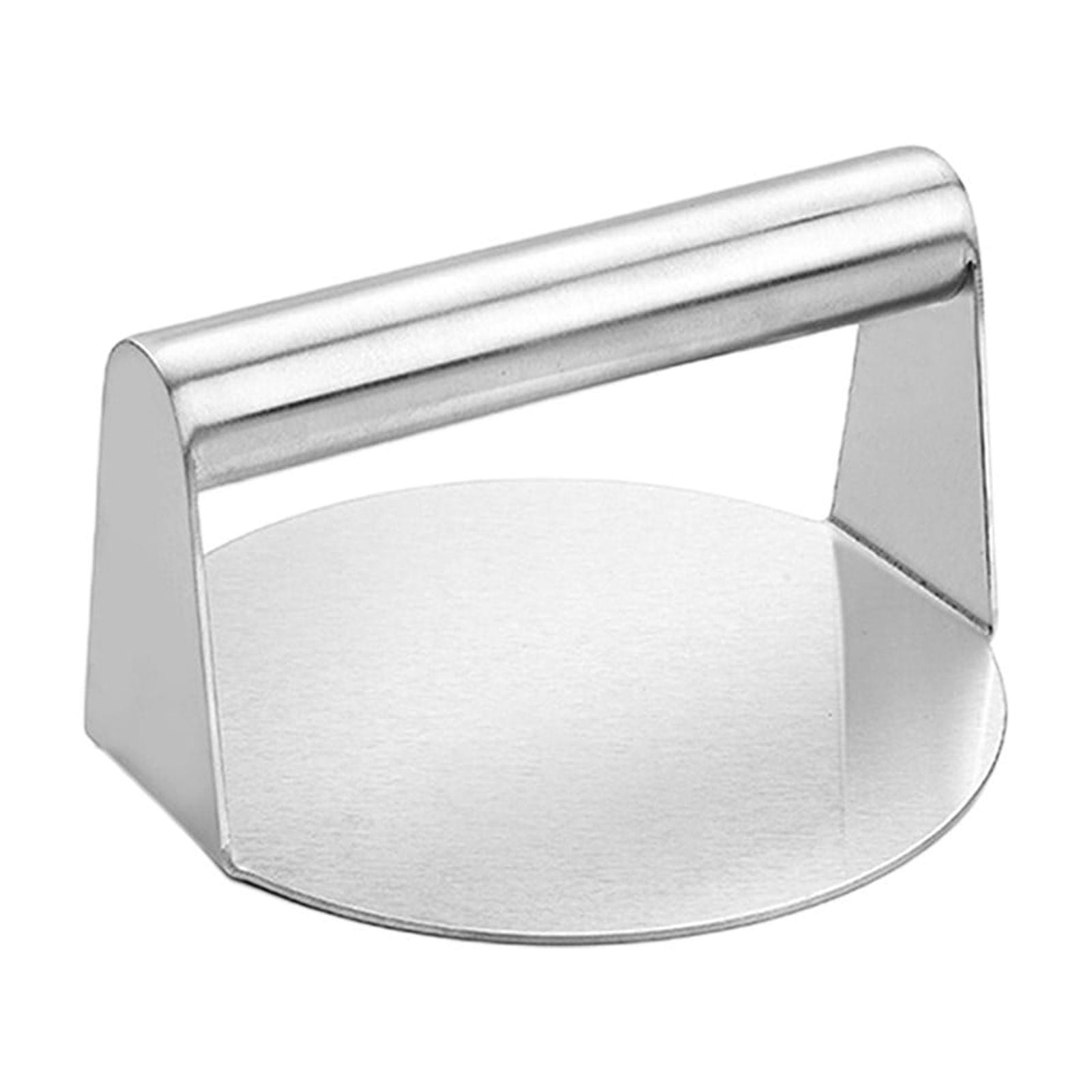 Yatlte Stainless Steel Burger Press, Round Smasher, Non-Stick Smooth ...