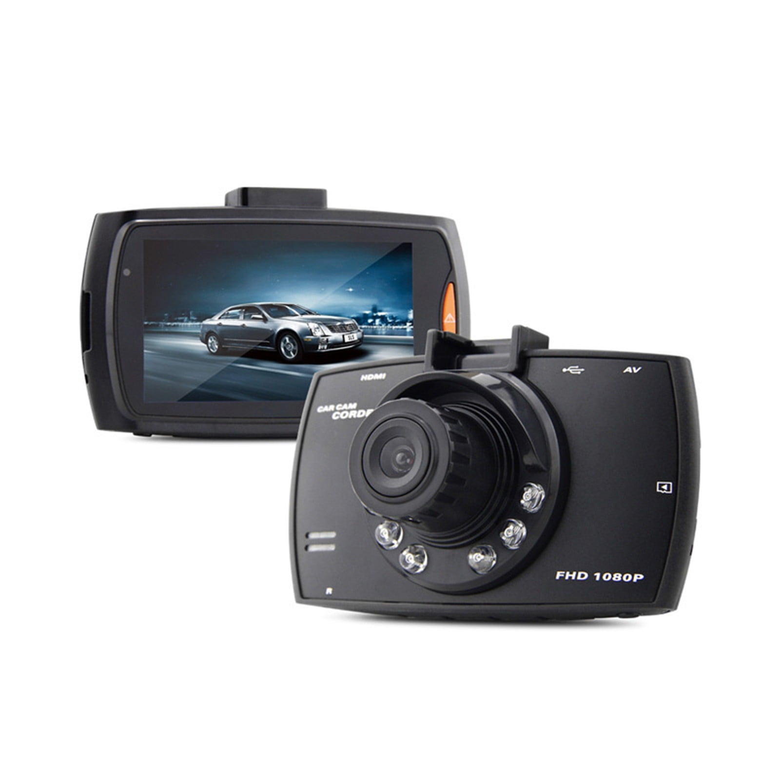 Yatlte WiFi Mini Dash Cam, Voice Control Front Car Dash Camera with GPS ...