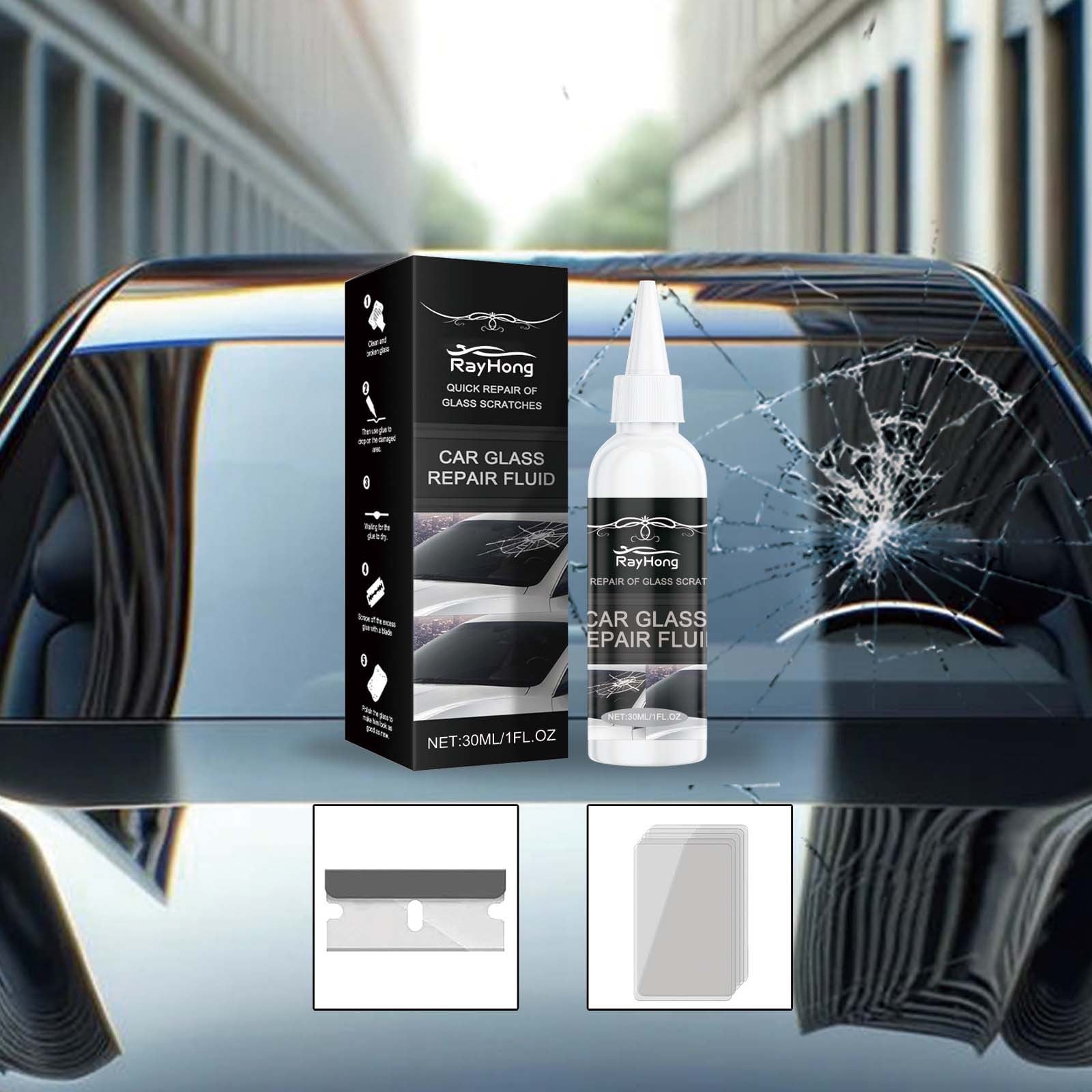 Yatltw Windshield Crack Repair Kit, Car Windshield Crack Repair Fluid ...