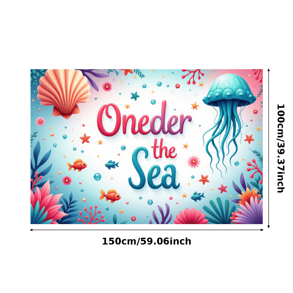 Yatrandify Colorful Design Happy Birthday Ocean Theme Banner for Kids ...