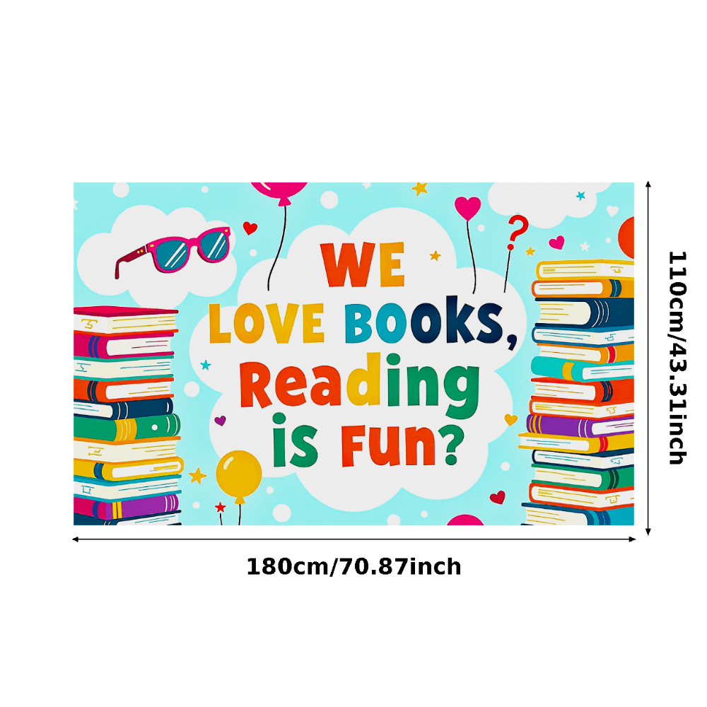 Yatrandify Colorful and Fun Banner with Book Stack Design and ...