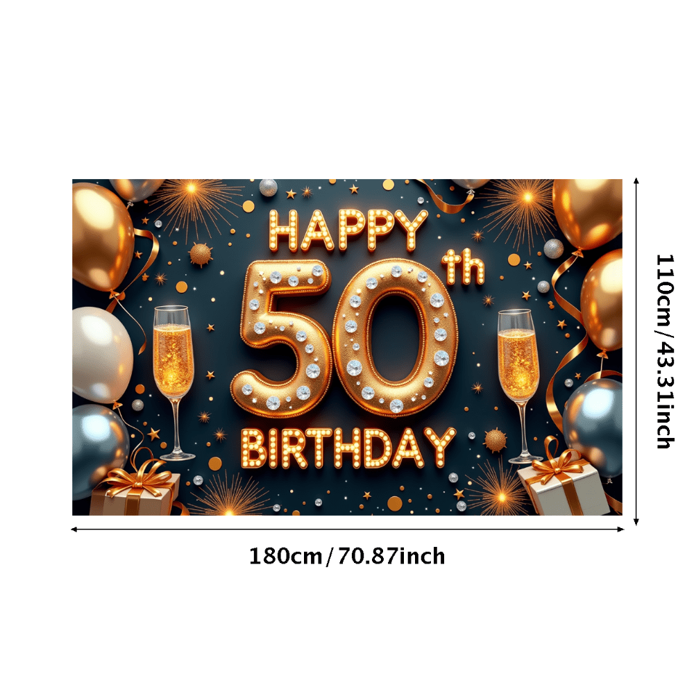 Yatrandify Decorative Design Happy Birthday Banner Balloon Decoration ...