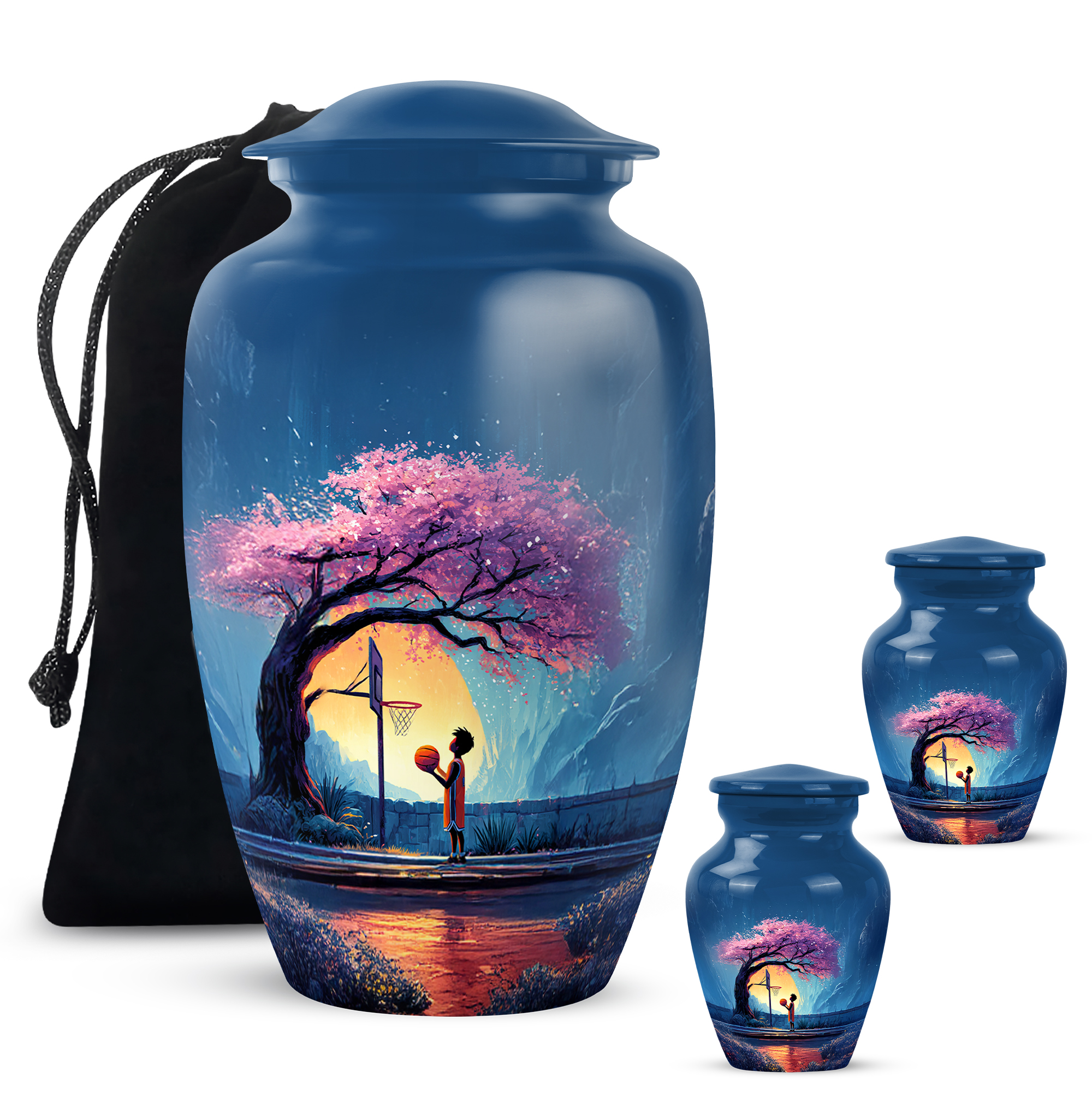 Yatskia Basketball at Spring Mini Memorial Keepsake Urns for Human ...