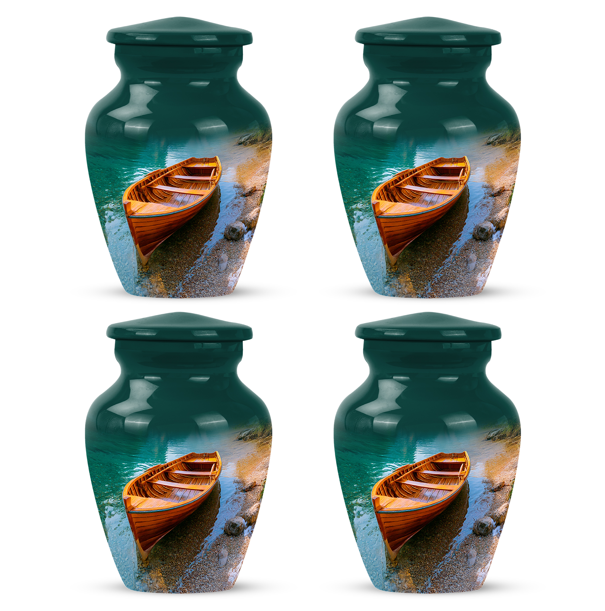 Yatskia Boat Little Funeral Keepsake Urns for Human Ashes Adult Mother ...