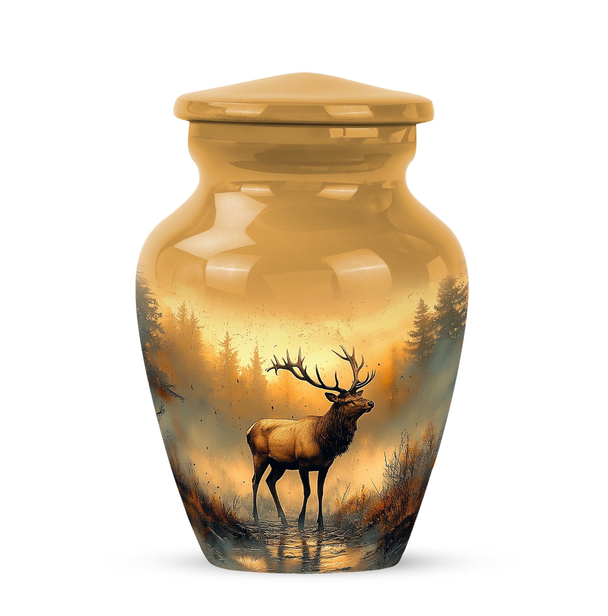 Yatskia Deer Small Cremation Urns for Human Ashes Adult Male and Female ...