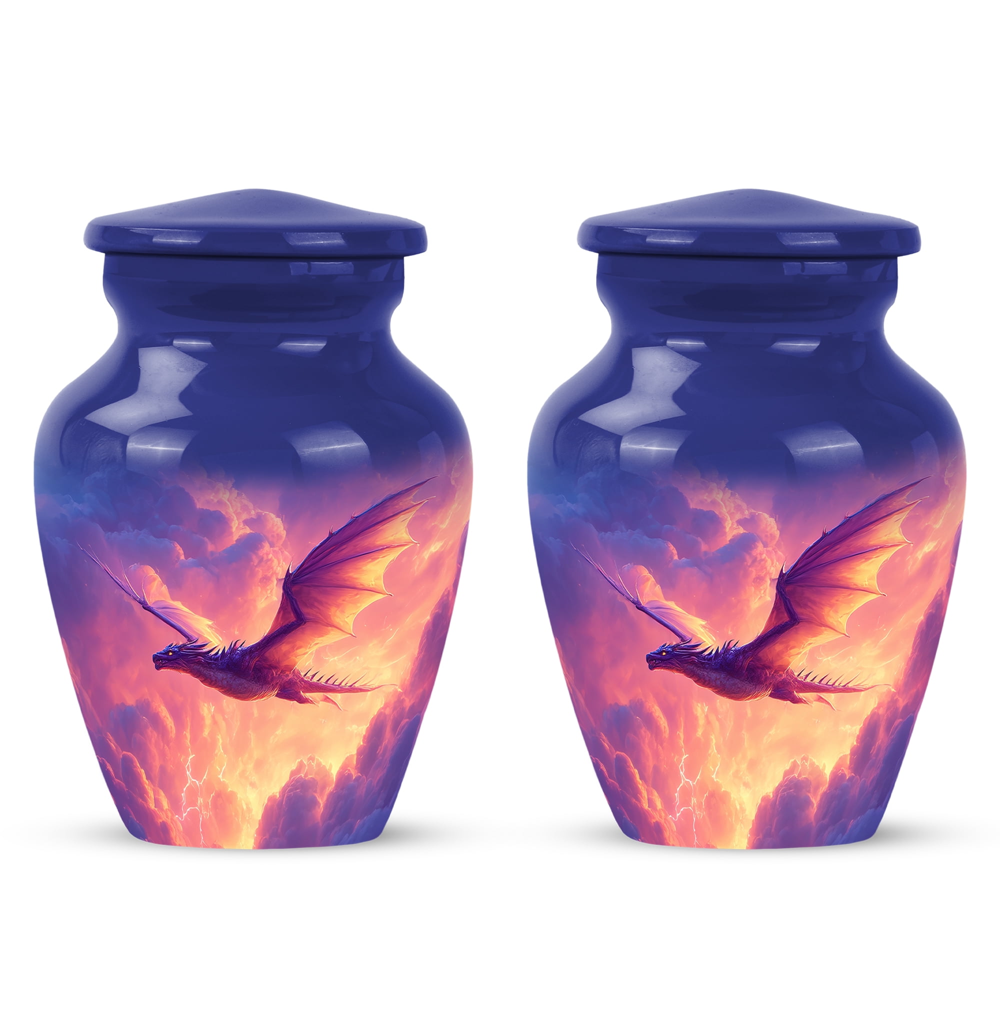 Yatskia Flying Dragon Little Memorial Keepsake Urns for Human Ashes ...