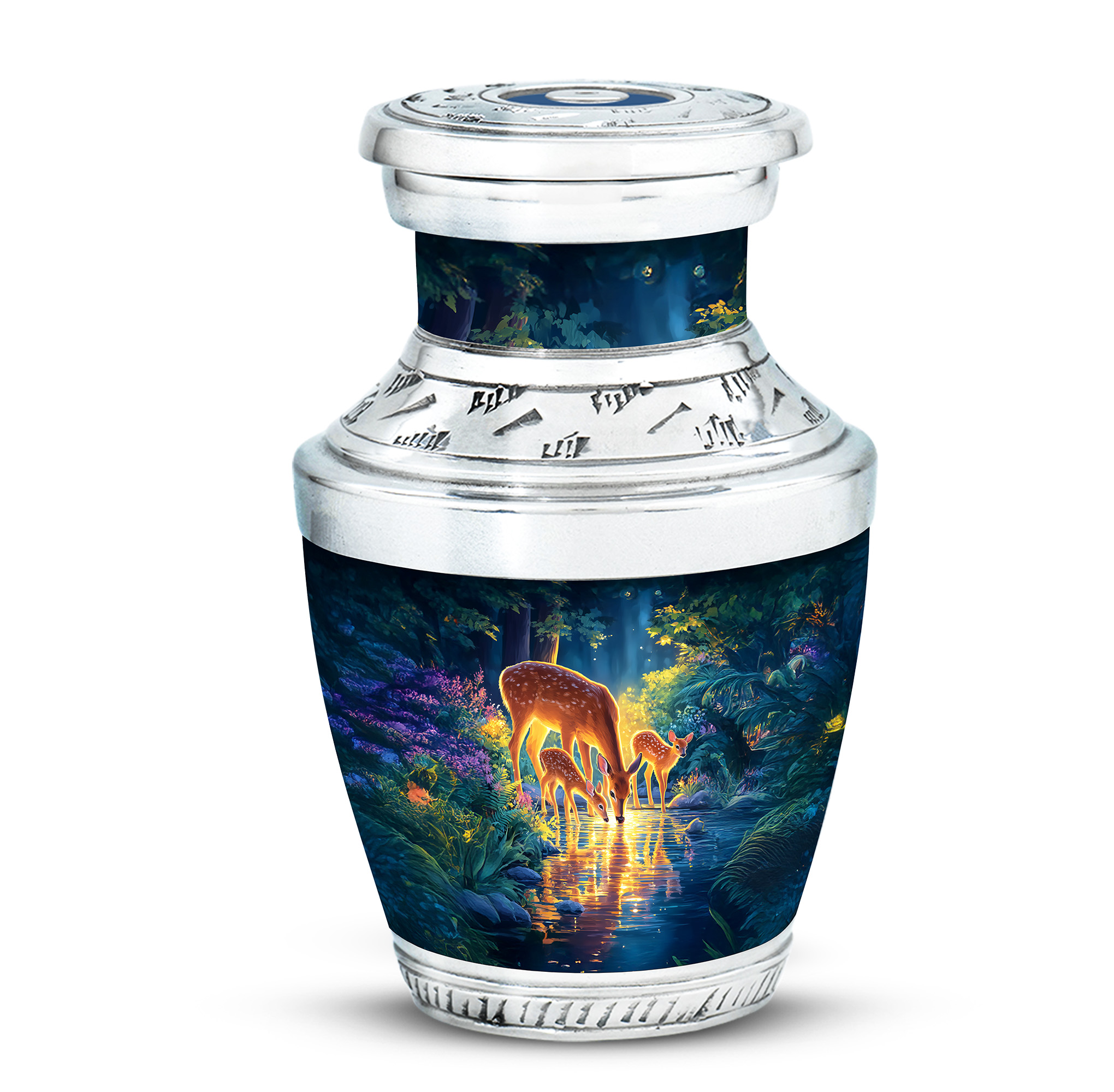 Yatskia Forest Deer Urn for Ashes Adult Male, Little Cremation Burial ...