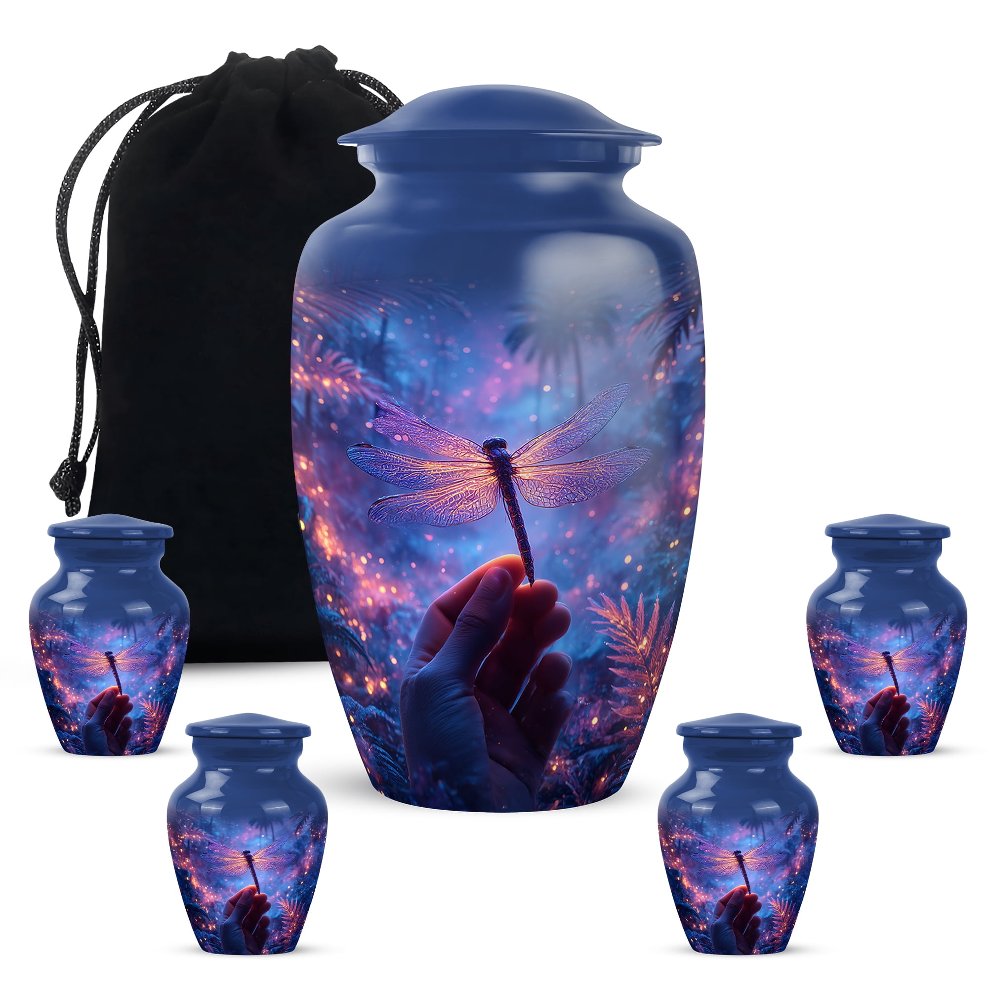 Yatskia Forest Wings Dragonfly Little Funeral Keepsake Urns for Human ...