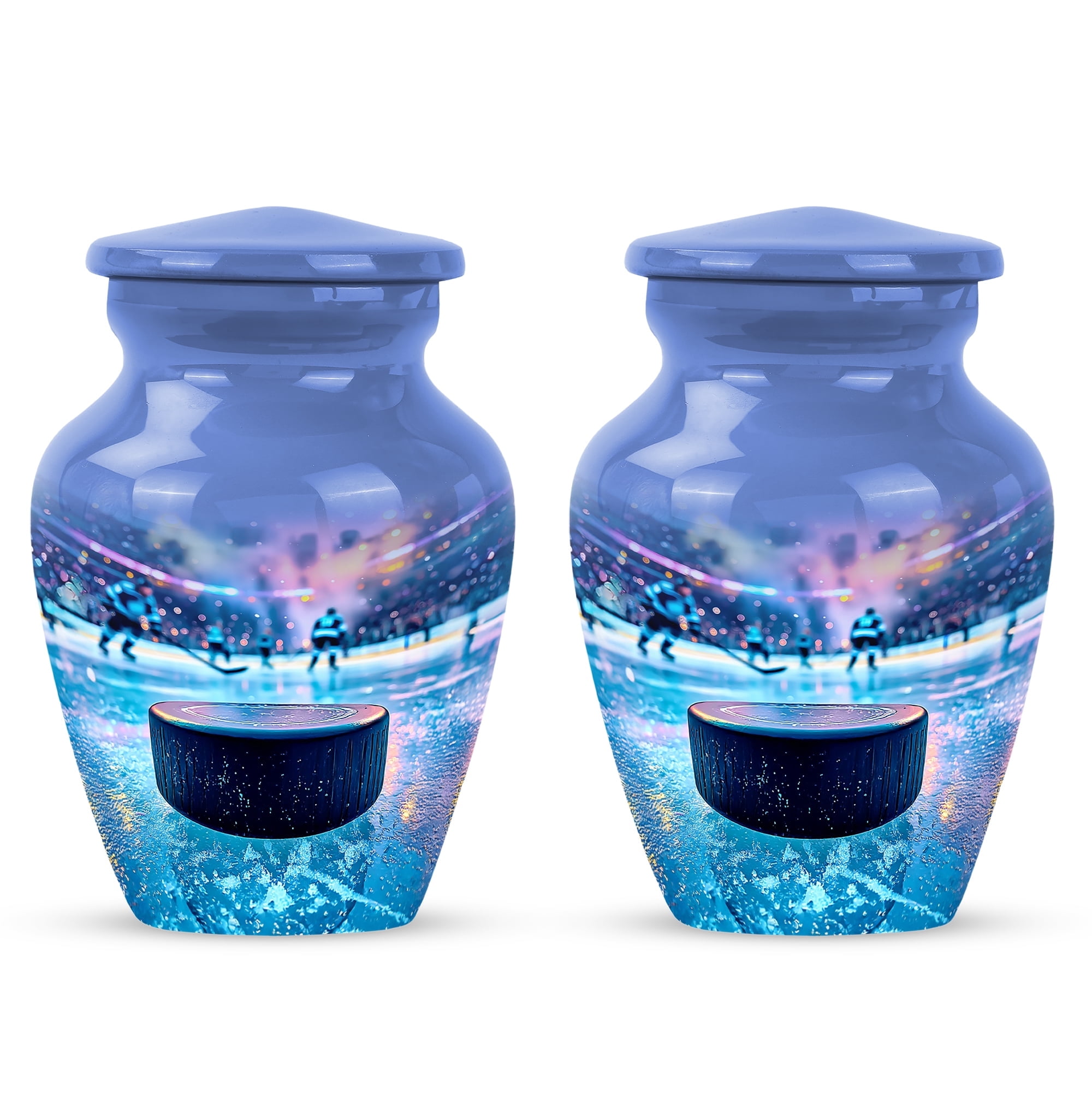 Yatskia Ice Hockey Little Funeral Keepsake Urns for Human Ashes Adult ...