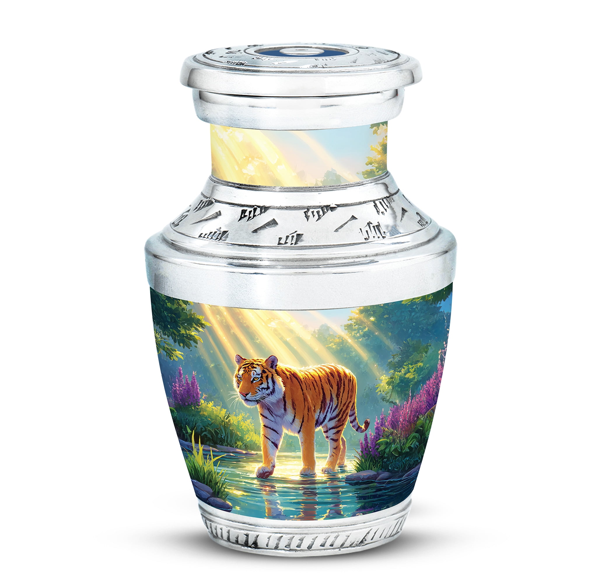 Yatskia Jungle Tiger Little Funeral Urns for Human Ashes Adult Male and ...