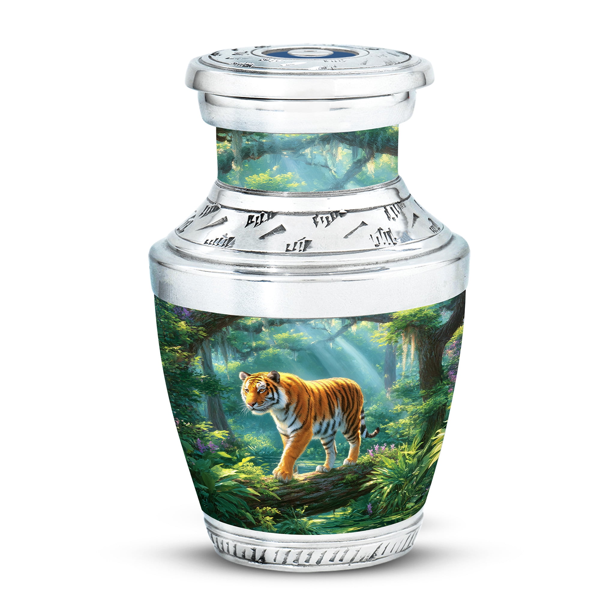 Yatskia Jungle Tiger Small Funeral Urns for Human Ashes Adult Male and ...