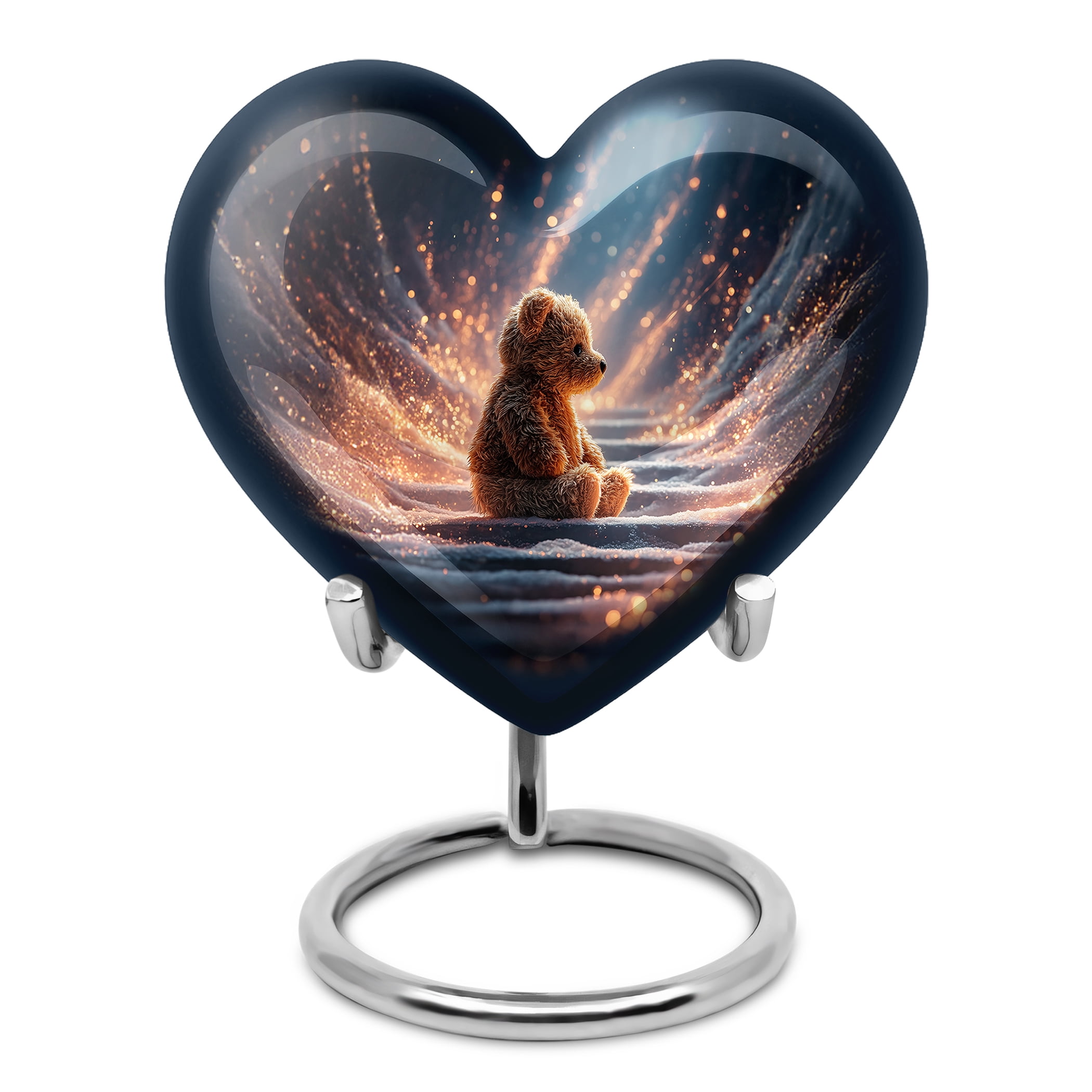 Yatskia Little Teddy Bear Small Urns for Human Ashes Adult Male and ...