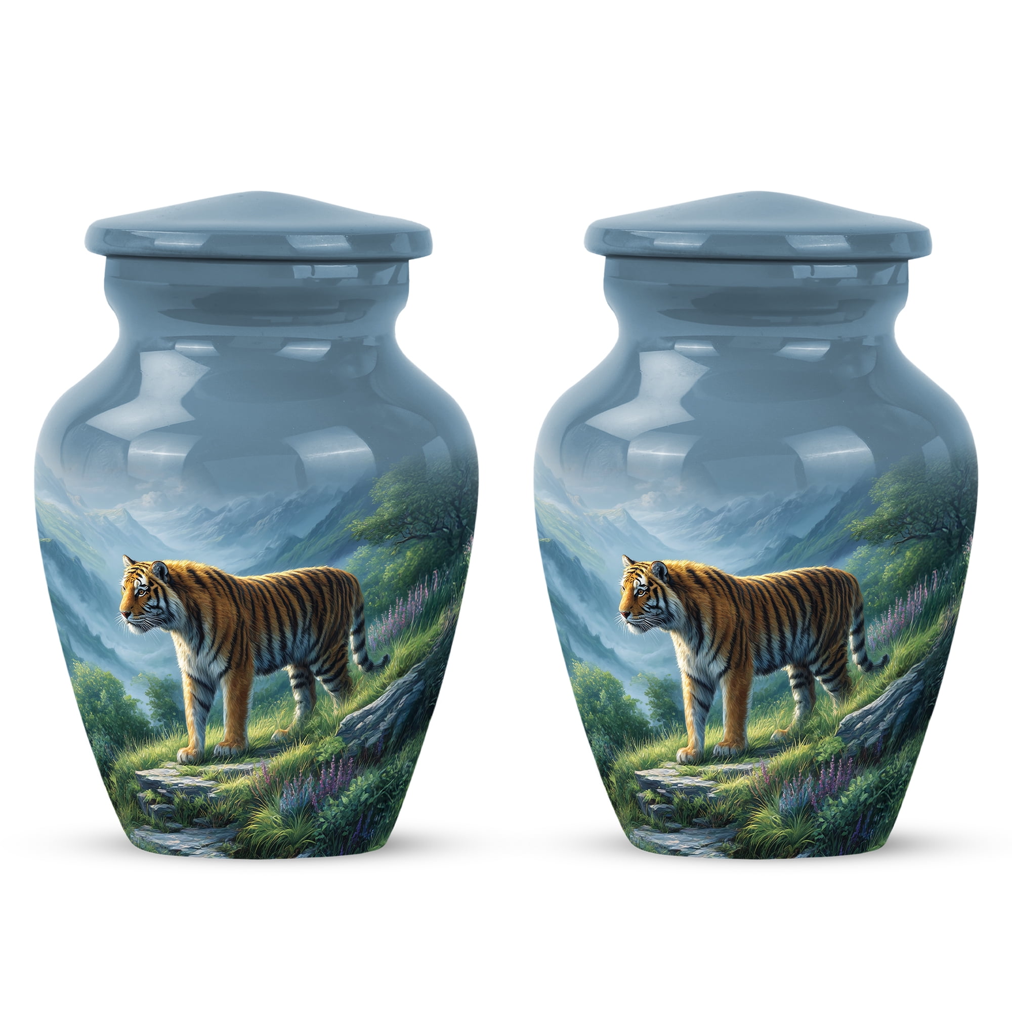 Yatskia Mountain Tiger Little Keepsake Urn for Adult Ashes Brother and ...