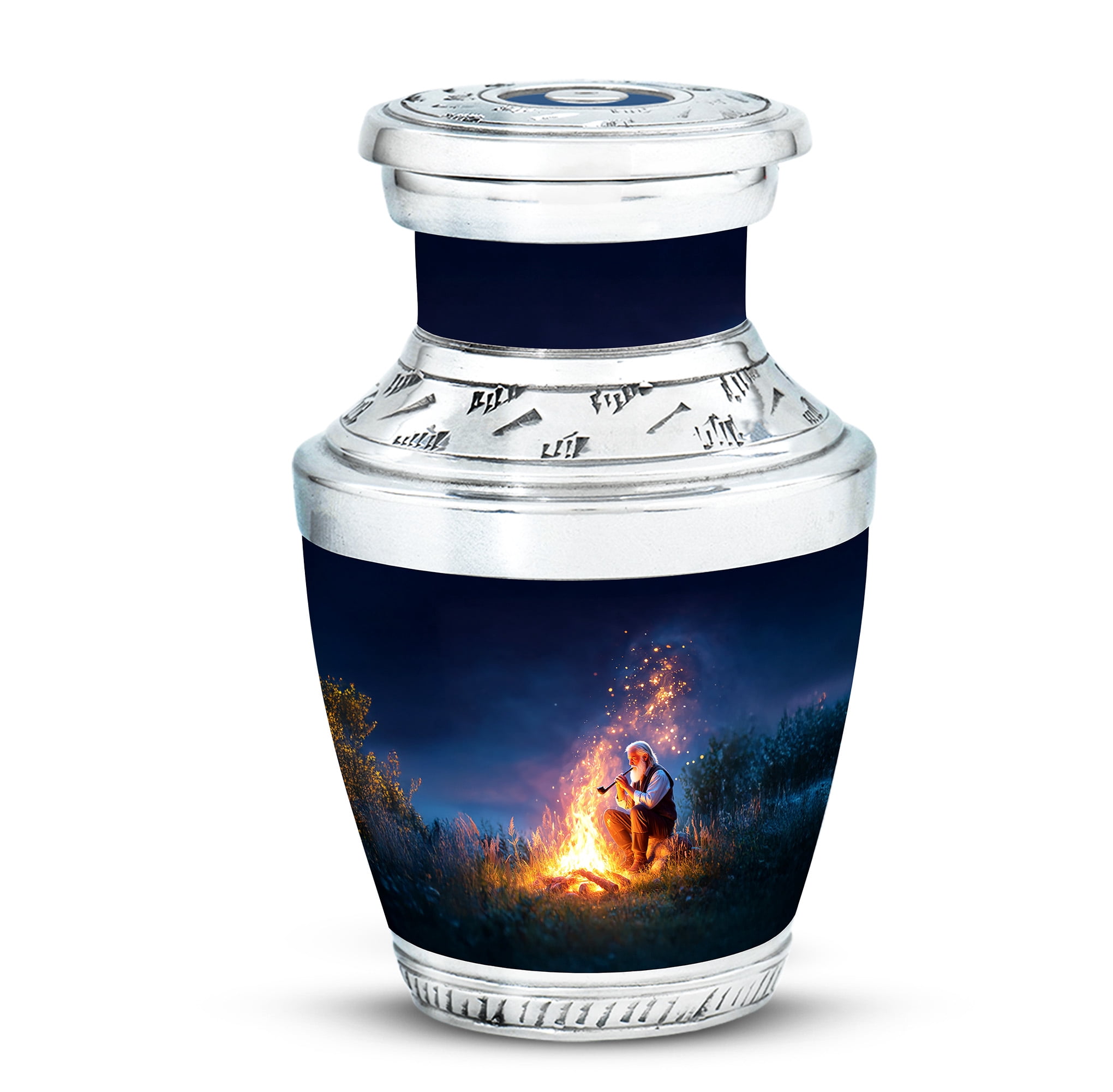 Yatskia Night Campfire Little Funeral Keepsake Urns for Human Ashes ...