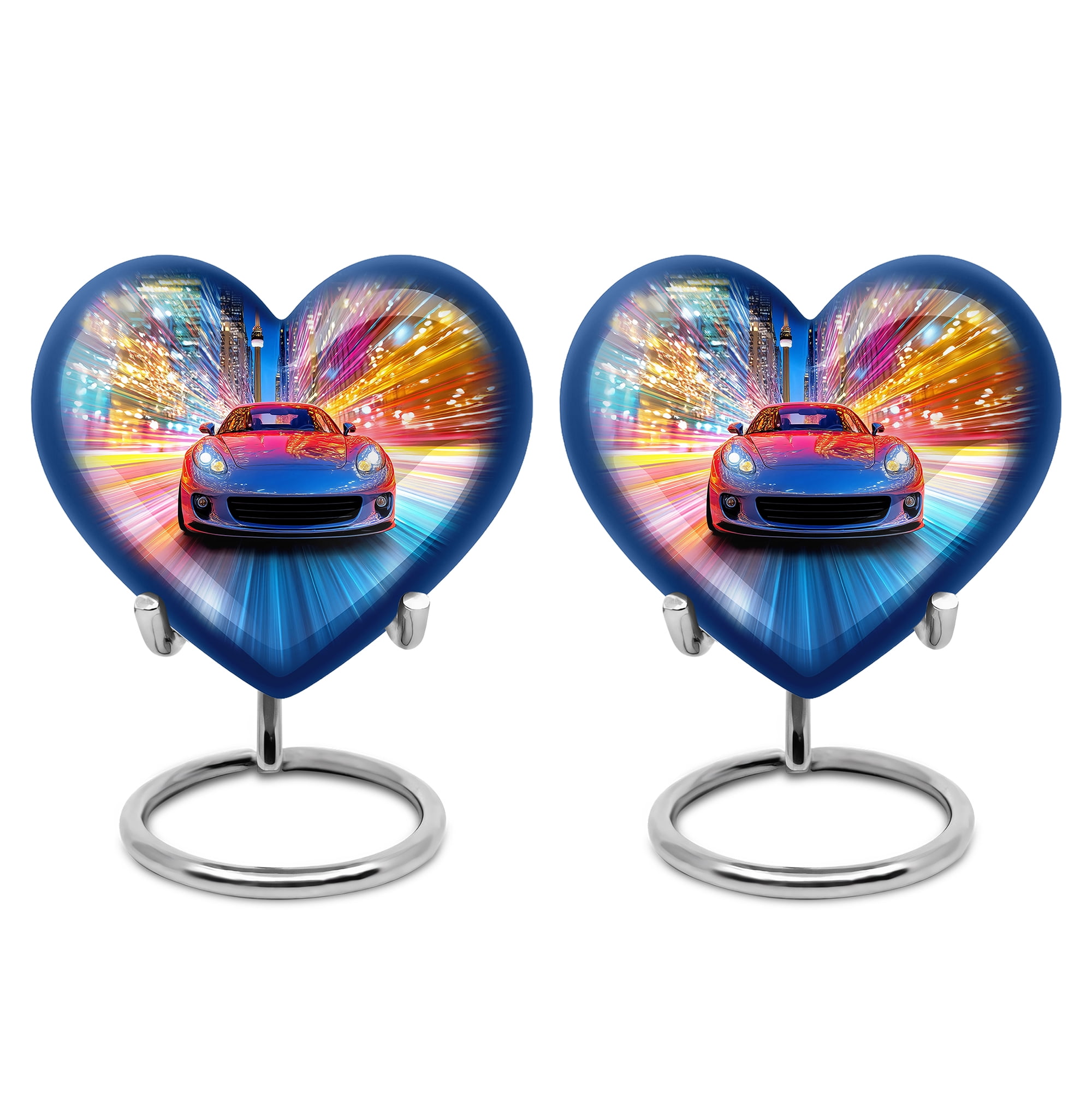 Yatskia Racing Car Mini Memorial Urns for Human Ashes Adult Brother and ...