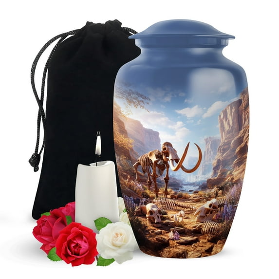 Yatskia Skull Maammoth Funeral Burial Urns for Human Ashes Adult ...