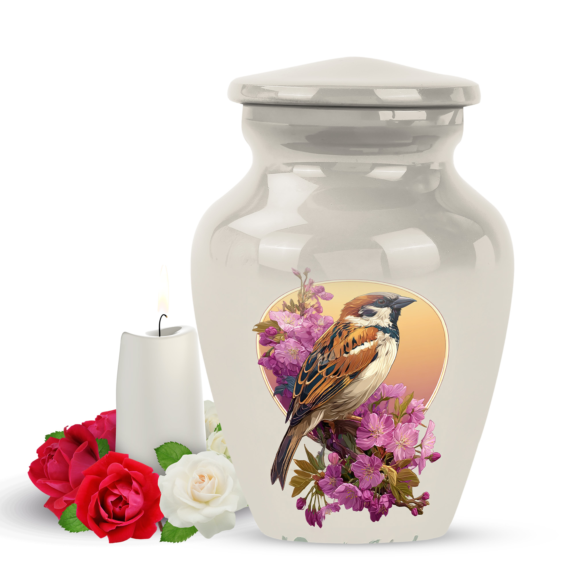 Yatskia Sparrow Mini Memorial Urns for Human Ashes Adult Man, Little ...