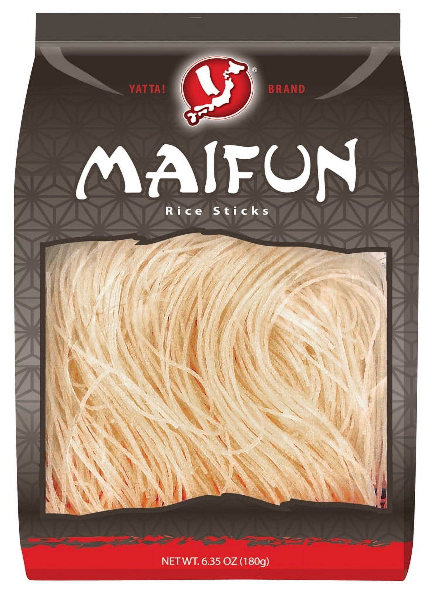 Yatta Brand Japanese Maifun Rice Noodles, 6.35 oz - 12 Packs - Walmart.com