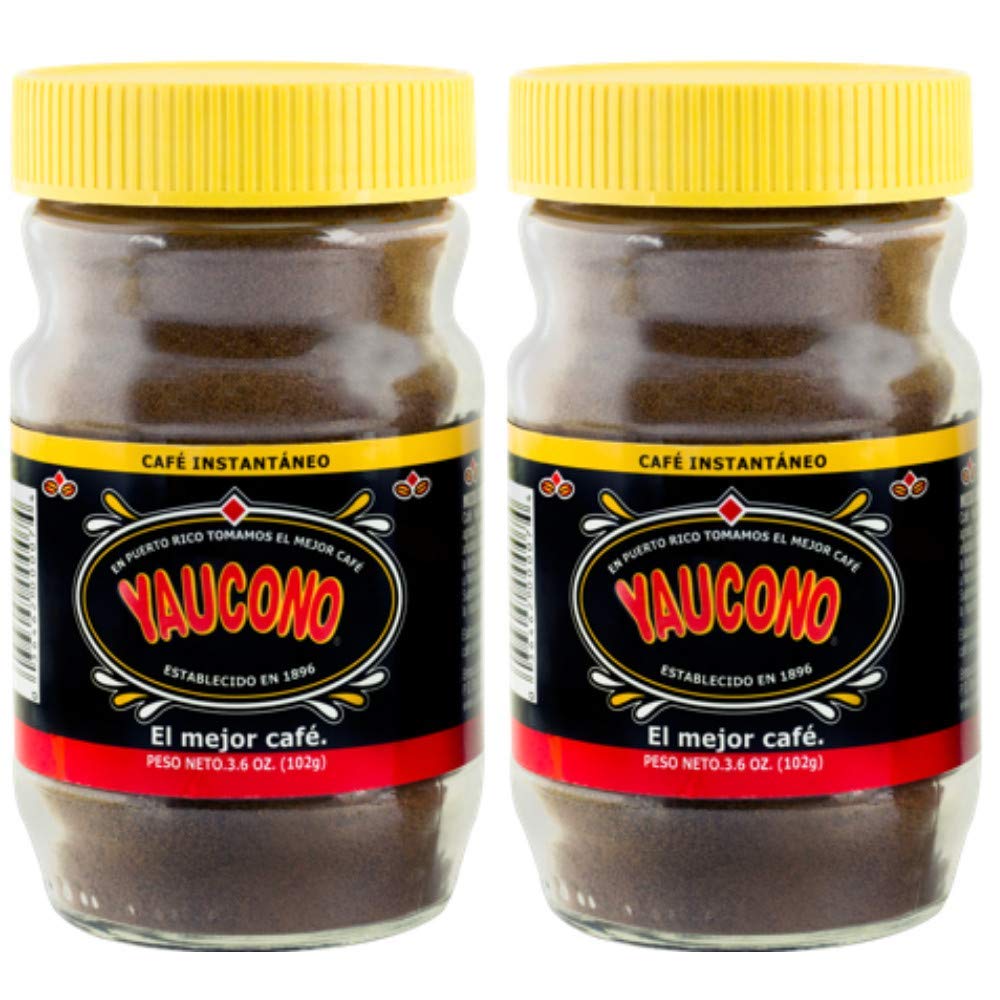Yaucono Instant Coffee in Glass Jar, 3.6 Ounce (Pack of 2) - Walmart.com