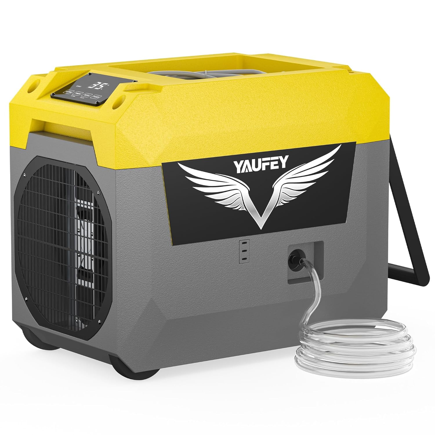 Yaufey 150 Pints Commercial Dehumidifier with Pump for Basement, Crawl ...