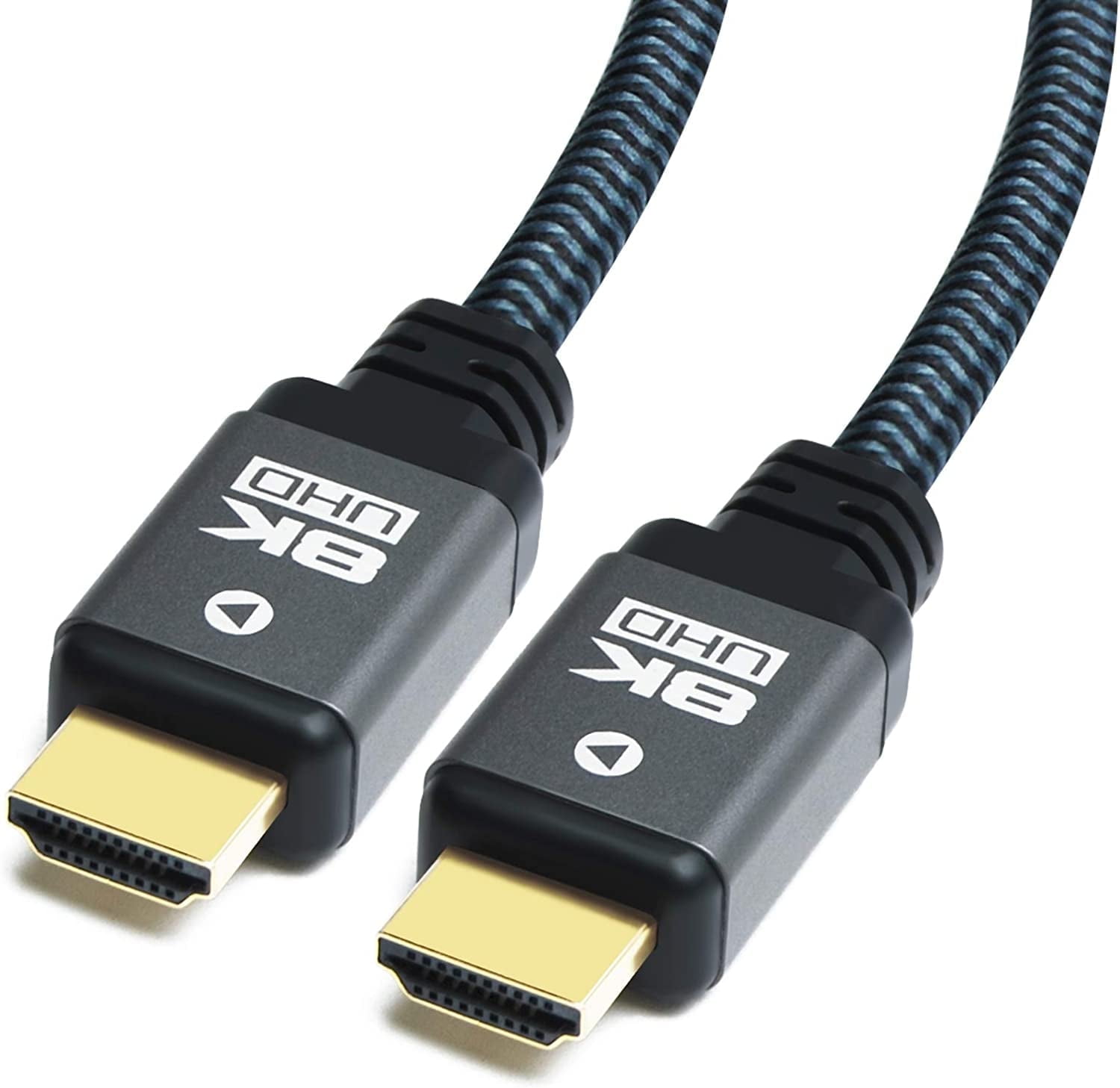 Yauhody 8K HDMI 2.1 Cable 15ft, 48Gbps Ultra High Speed Heavy Duty ...