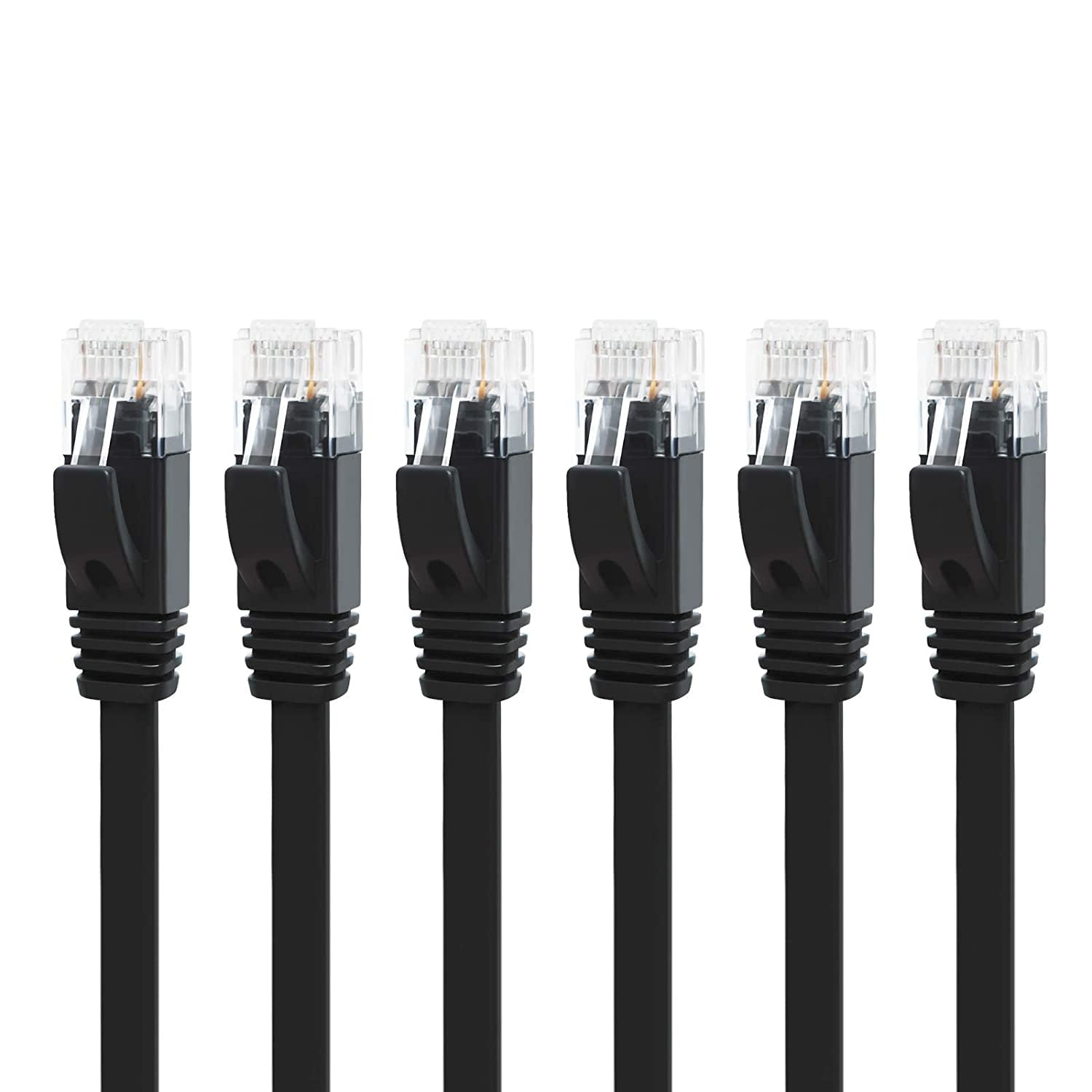 Yauhody CAT 6 Ethernet Cable 3ft Ethernet Cable Black Network Cable ...