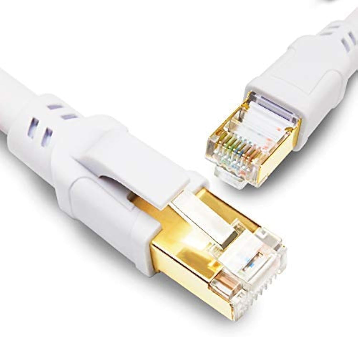Yauhody CAT8 Ethernet Cable 10FT, High Speed 40Gbps 2000MHz Internet ...