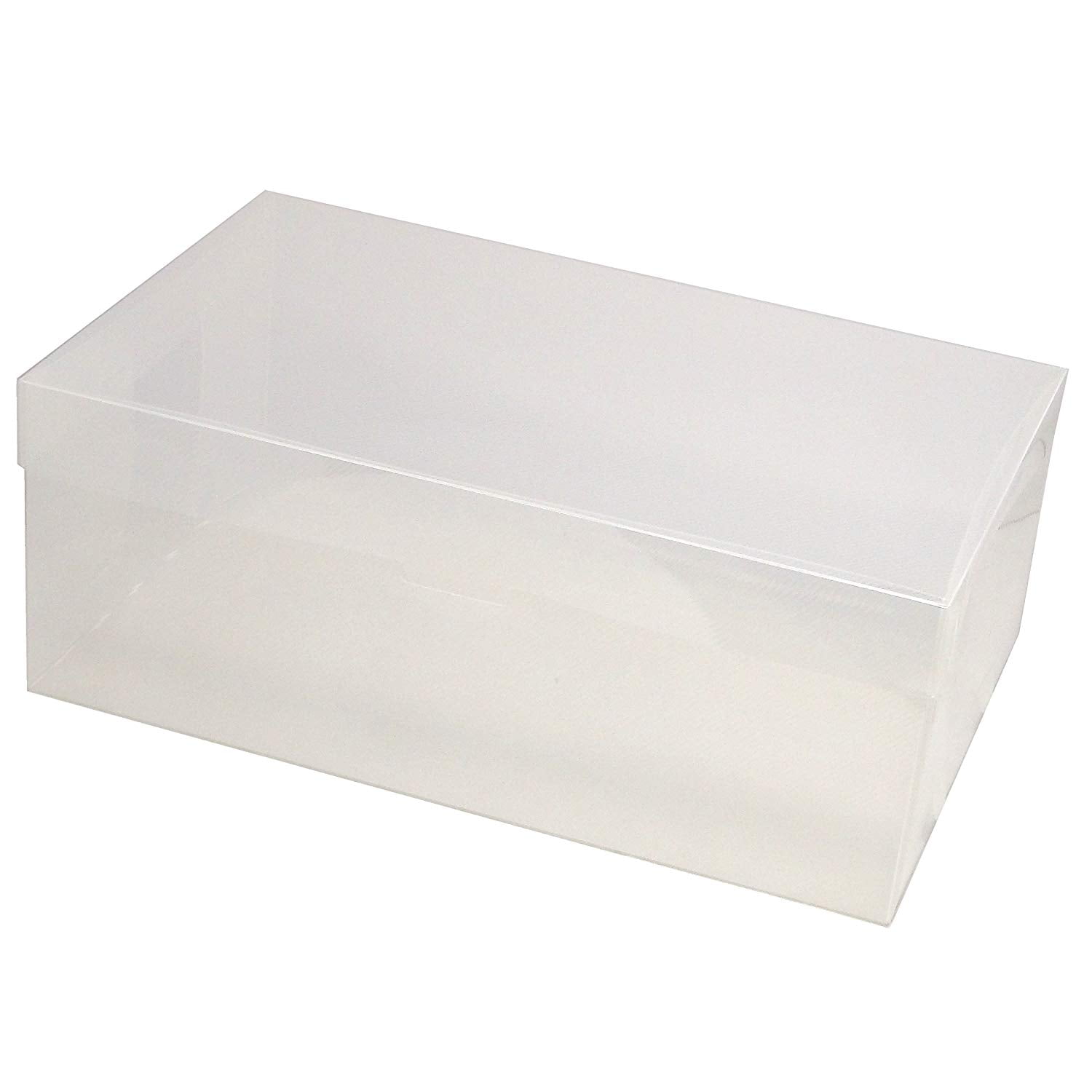 Yauxim Shoe Box Creative Clear Shoes Storage Box Stackable Rectangle ...