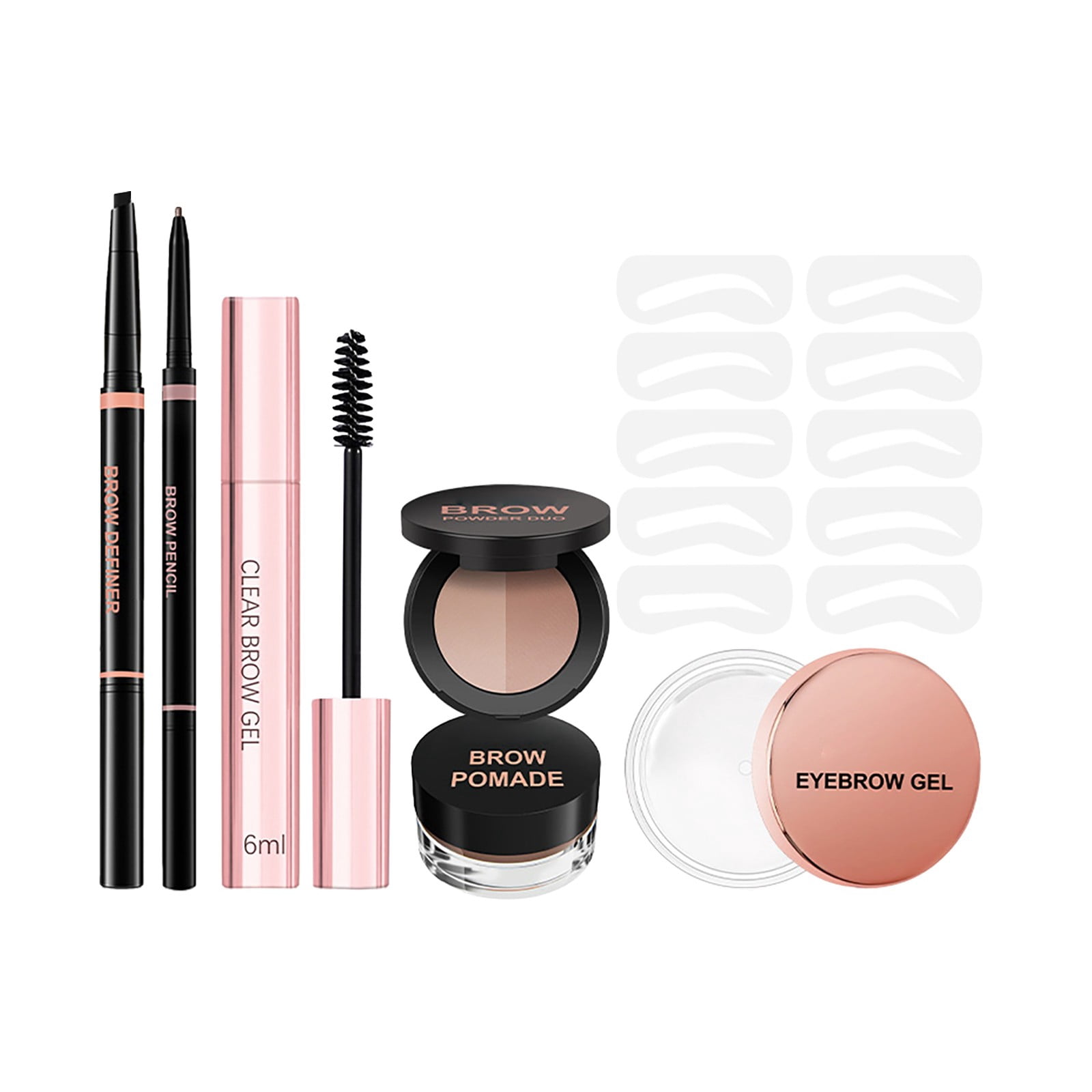Yauxtp Under $5 Brow Pencil Makeup Set a One Stop Solution to All ...