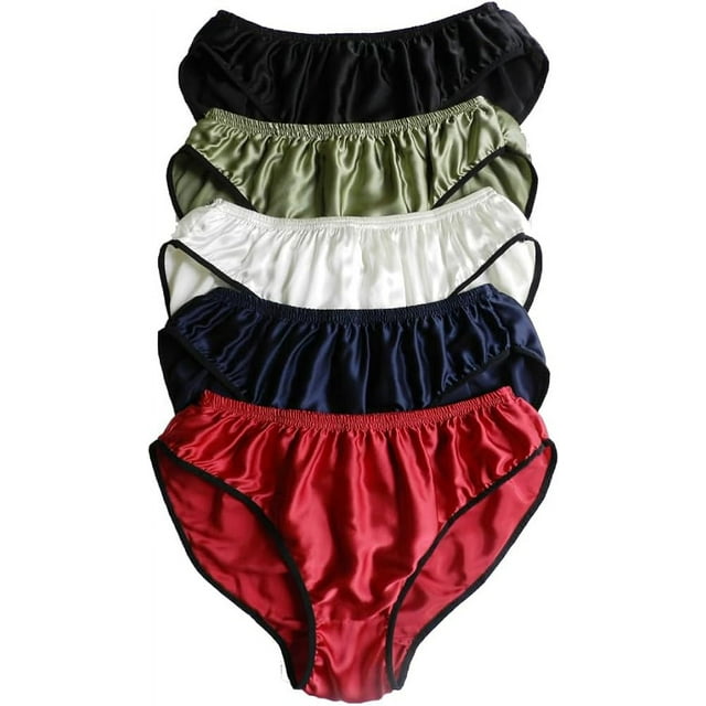 Yavorrs Men Silk Briefs Pure Underwear - Walmart.com