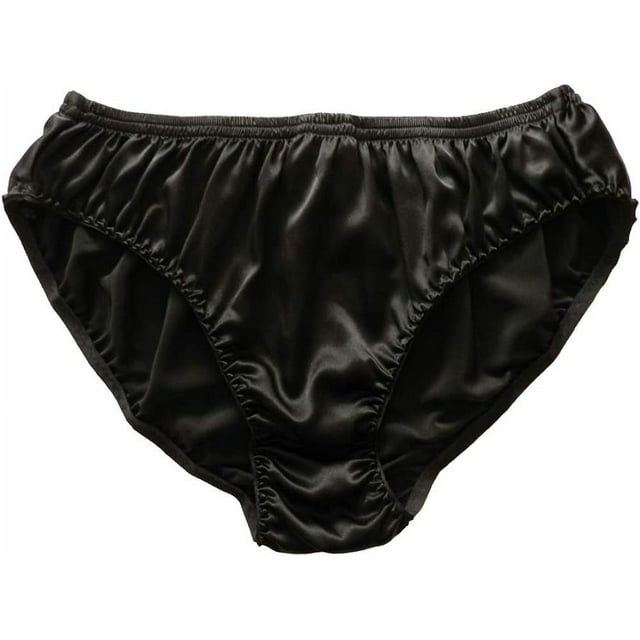 Yavorrs Men's 100% Pure Silk Underwear Bikini Briefs Panties - Walmart.com