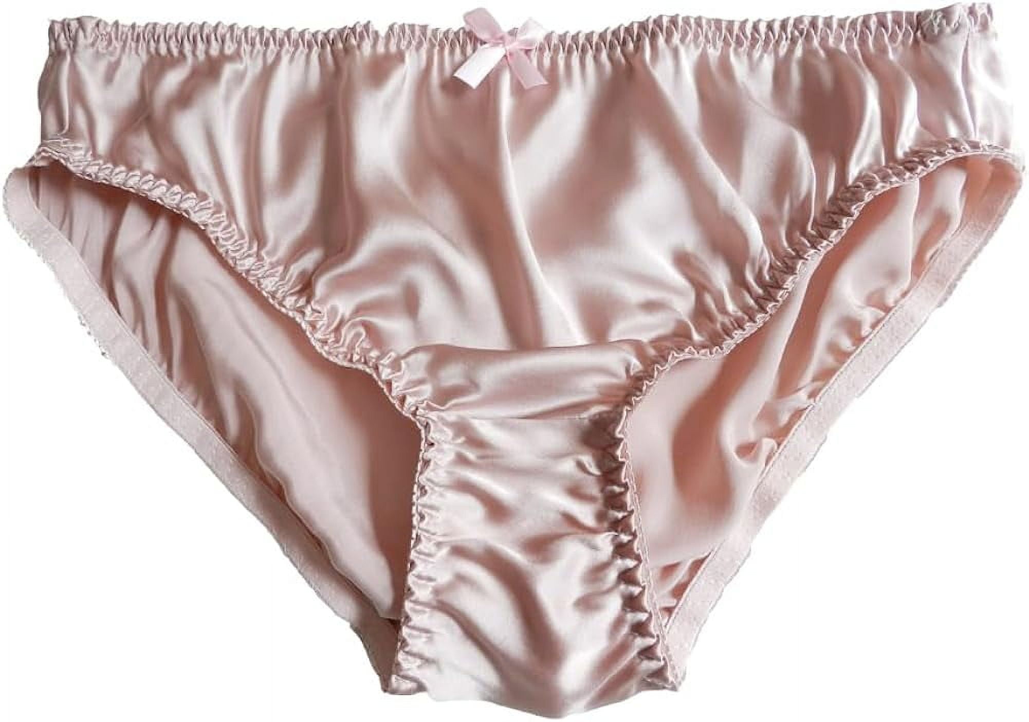 Yavorrs Women Pure Mulberry Silk Panties Briefs Soft Underwear ...