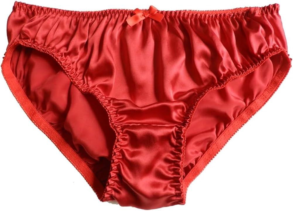 Yavorrs Women Pure Mulberry Silk Panties Briefs Soft Underwear ...